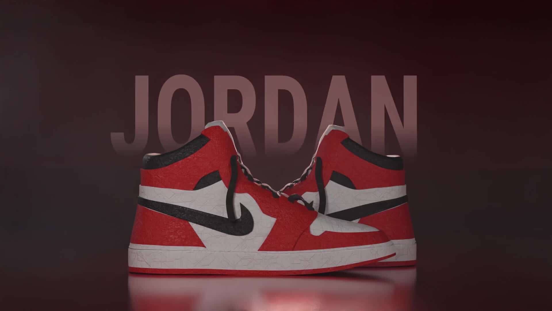 ArtStation - Air Jordan 1 Retro High | 3D Modelling | 3D Animation ...