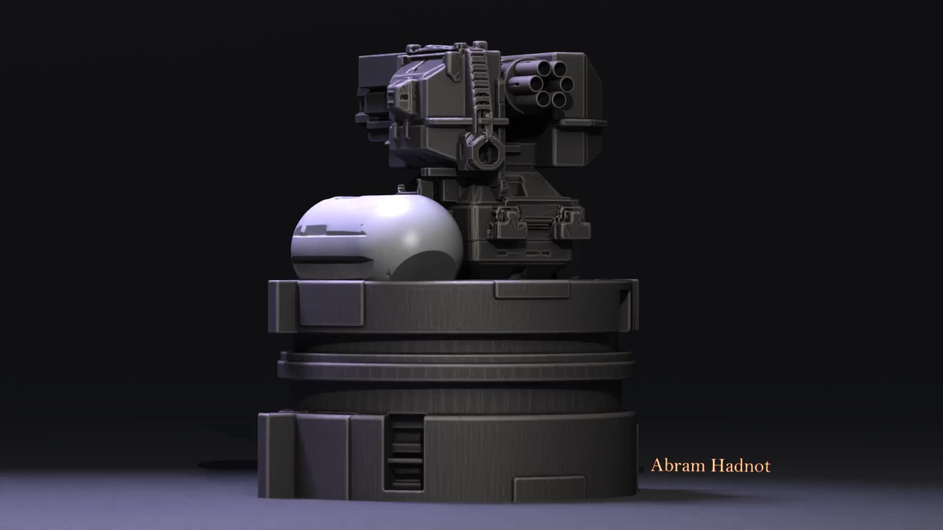 ArtStation - Turret 9 Sketch