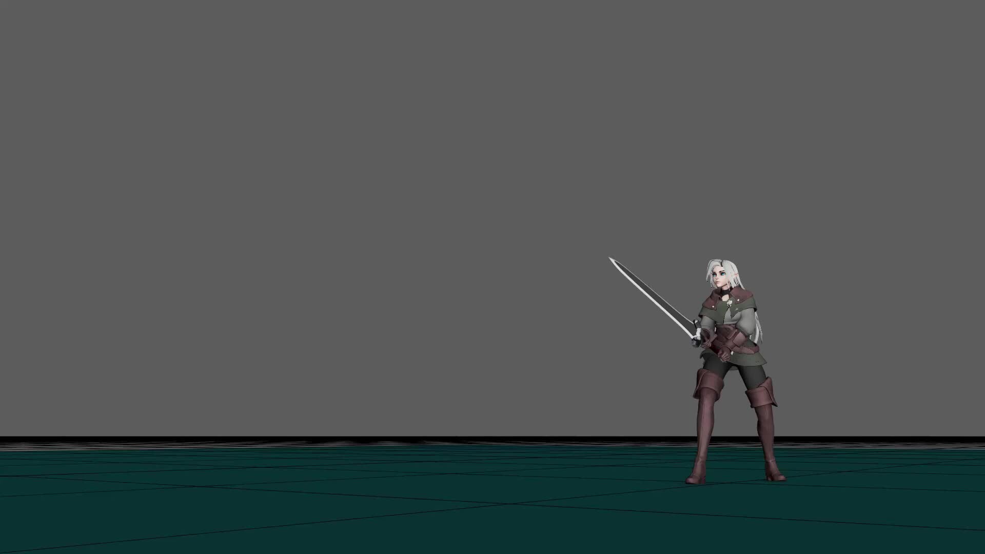 ArtStation - Azri Sword Combo Move