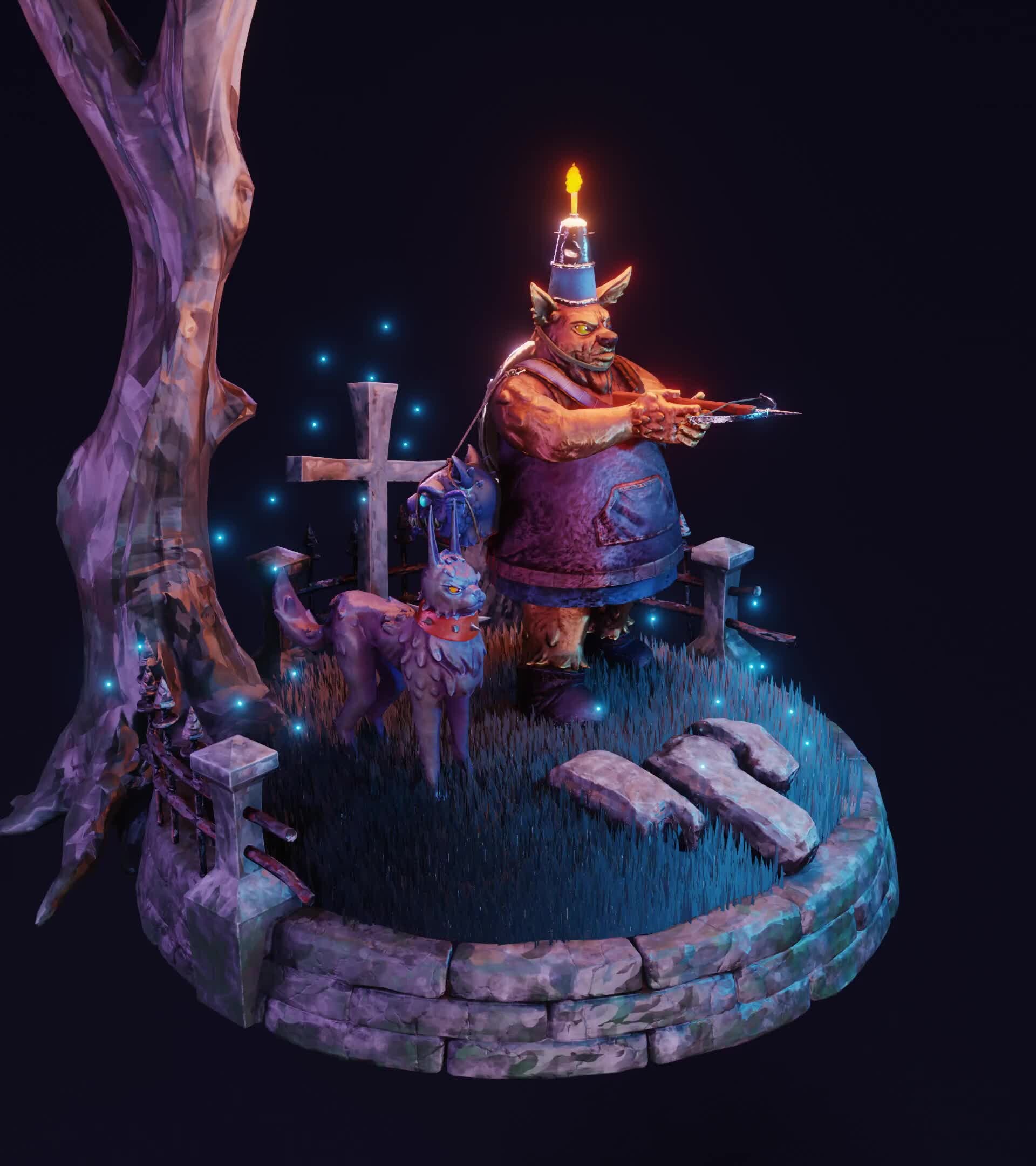 David Gomez - "Cold Grave" - Characters