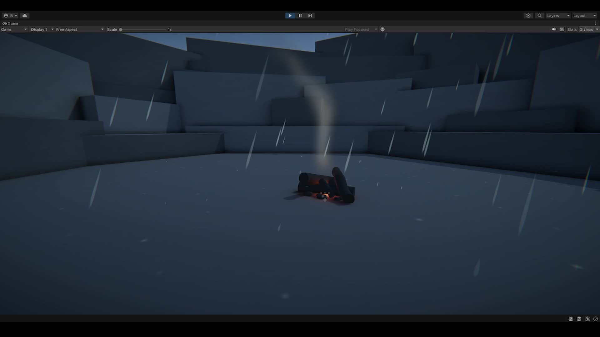 ArtStation - Rain - Unity Shuriken FX studies