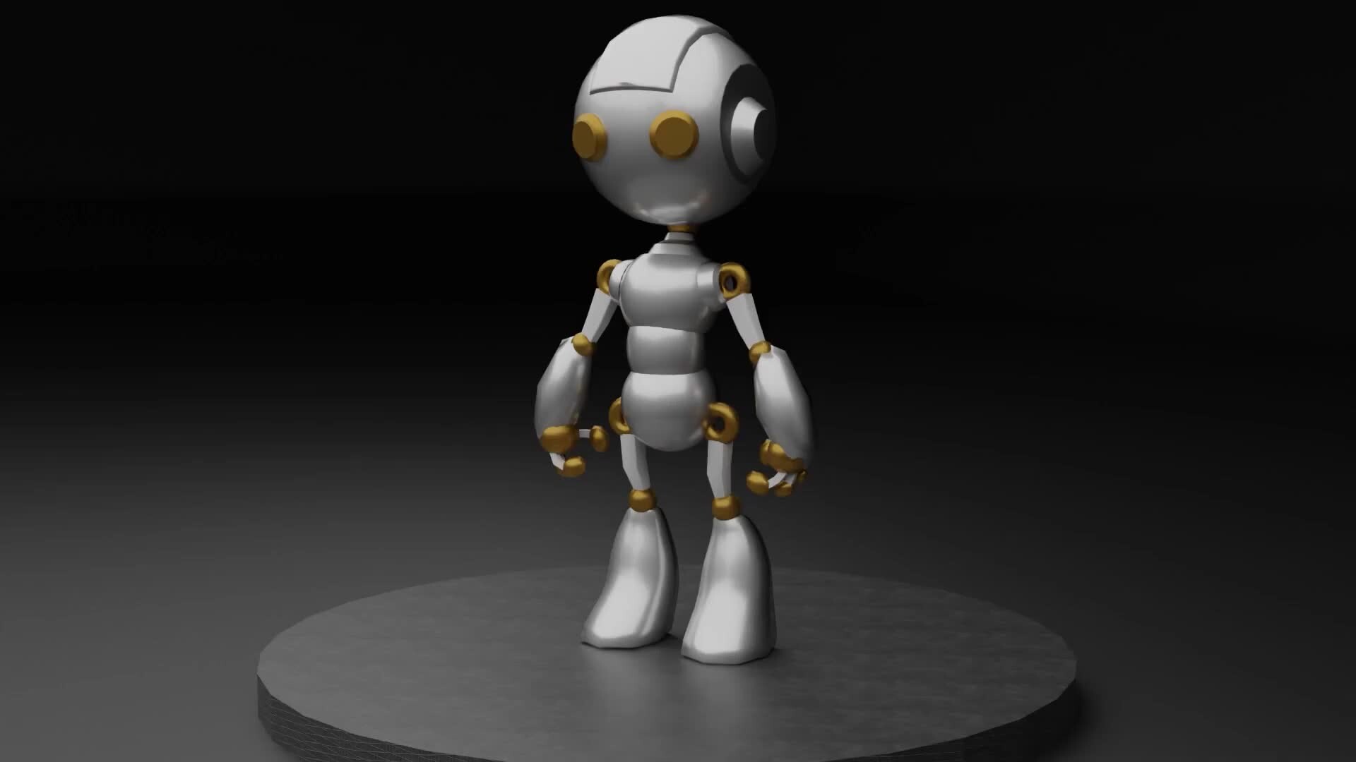 ArtStation - Robot 3D Model