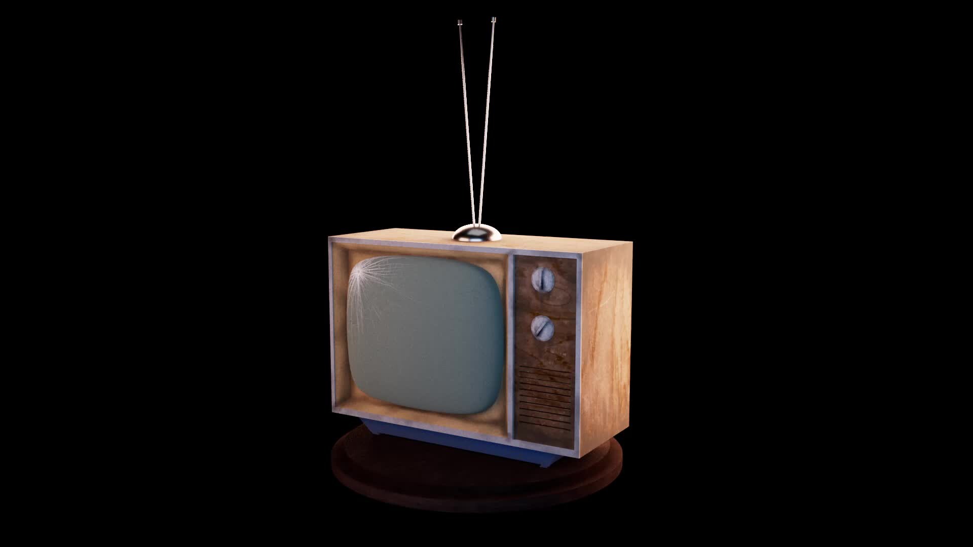 ArtStation - Retro TV Prop