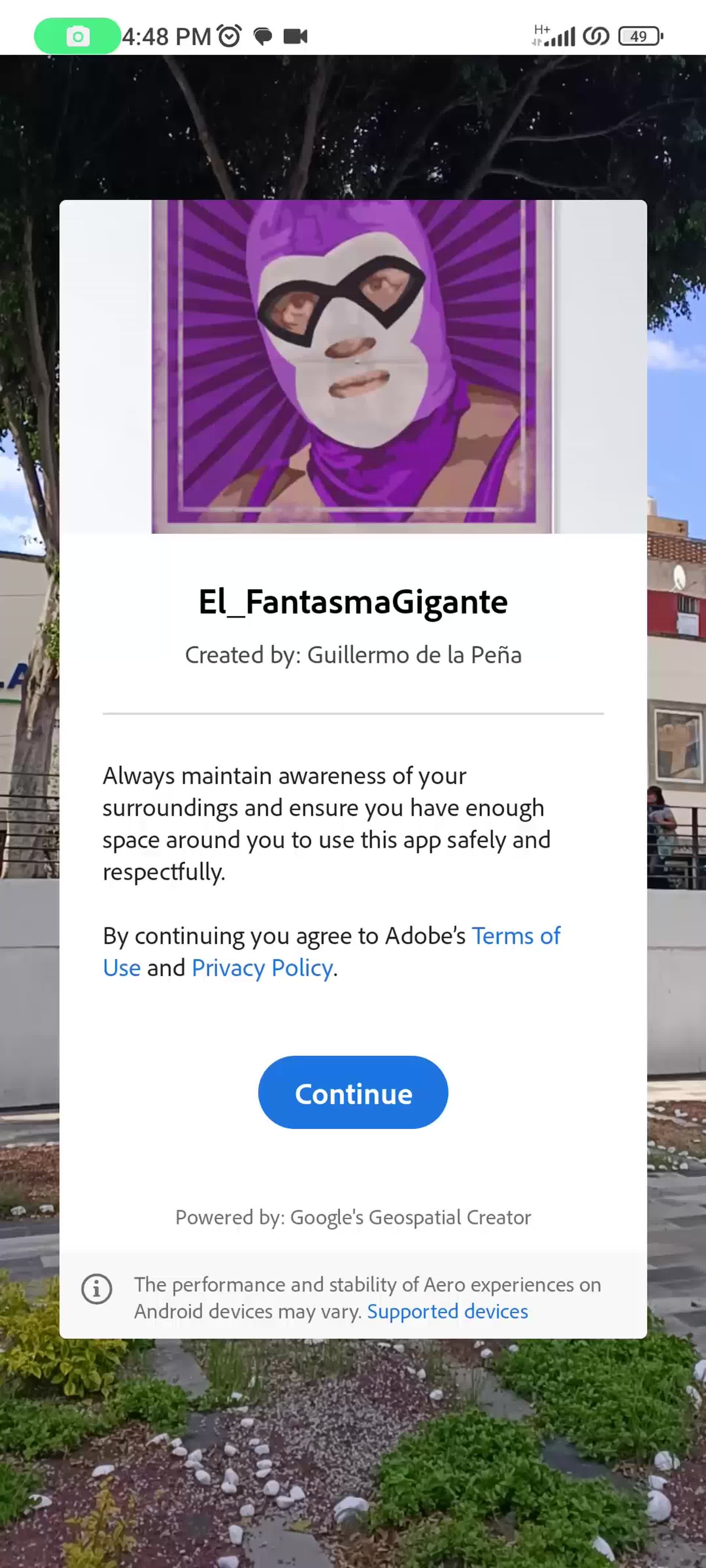 ArtStation - Augmented Reality (AR) - El Fantasma