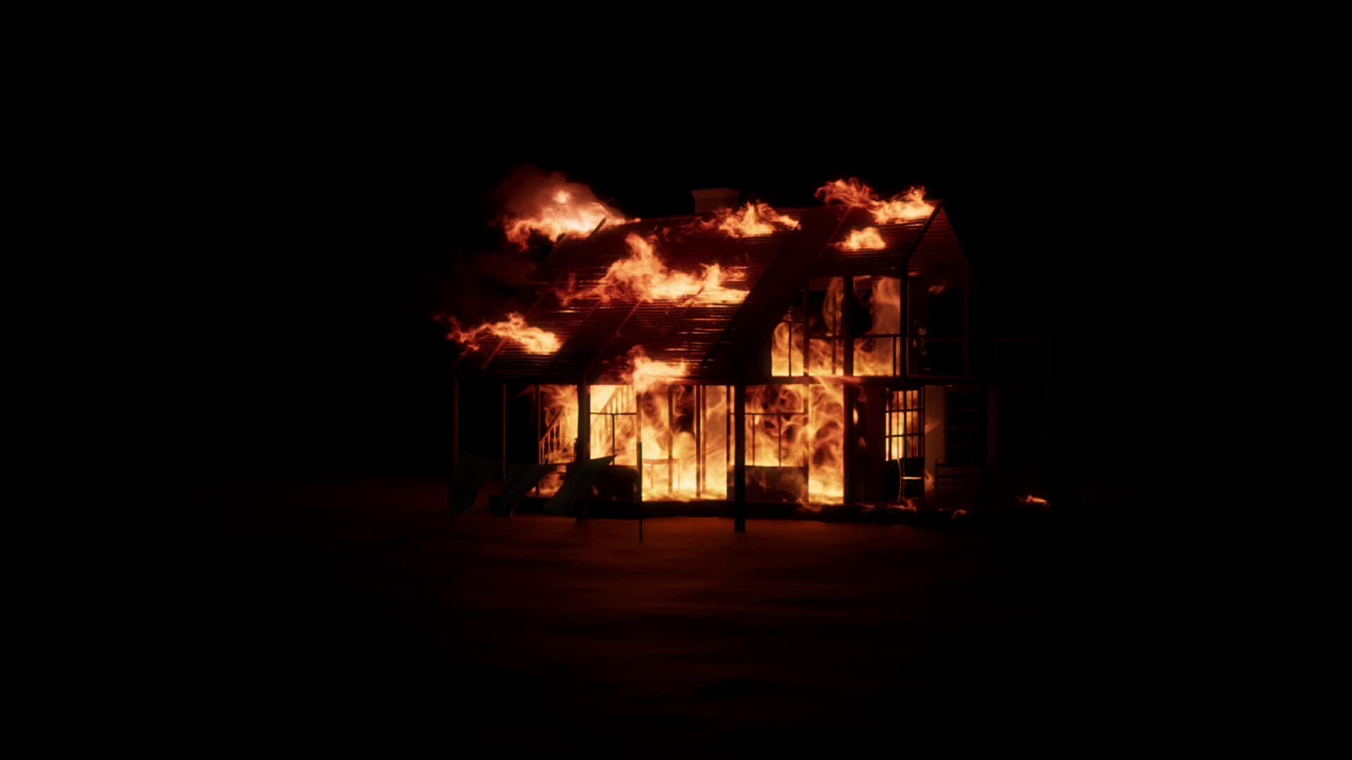 ArtStation - House on Fire