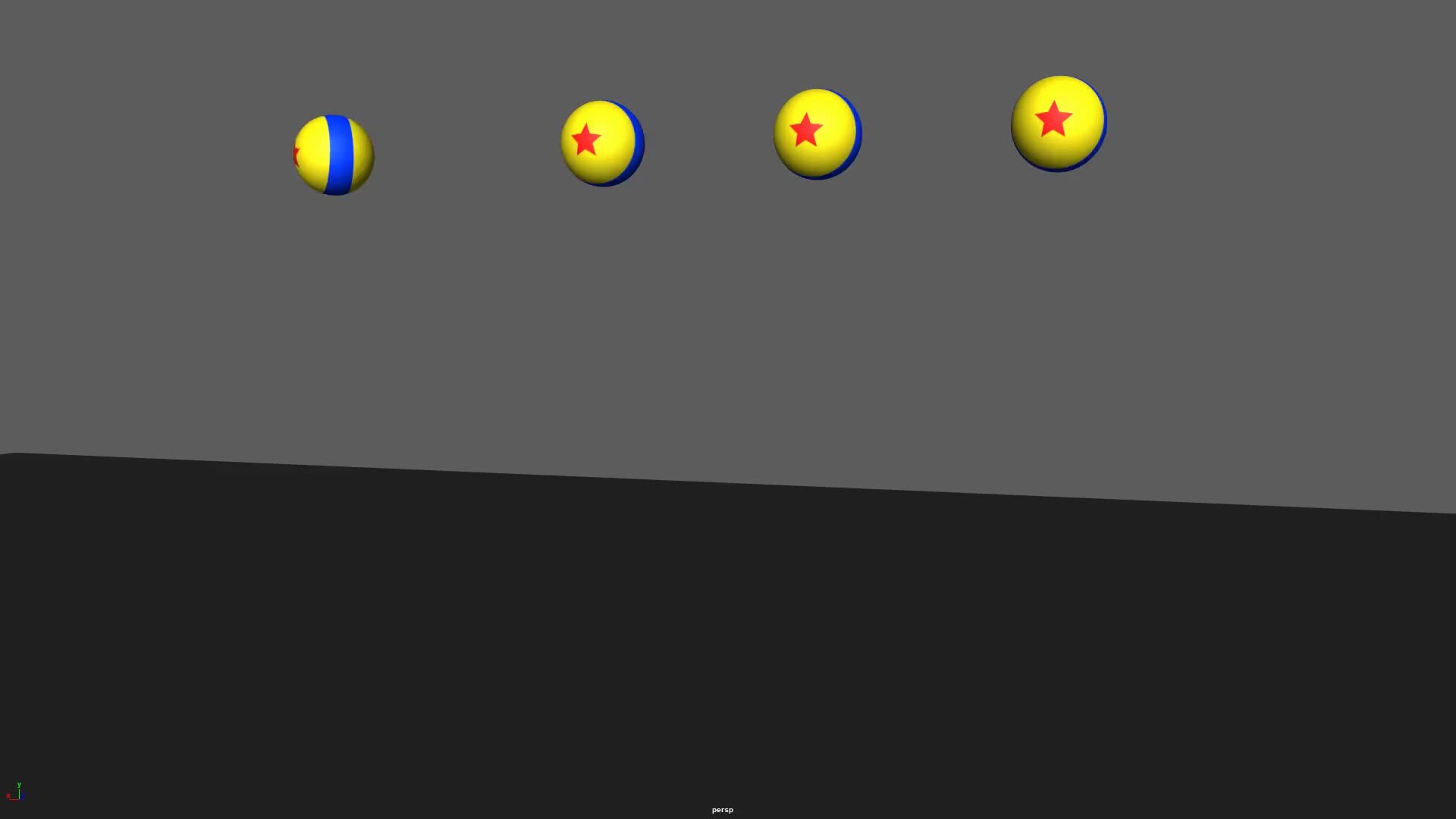 ArtStation - bouncing ball animation 3D