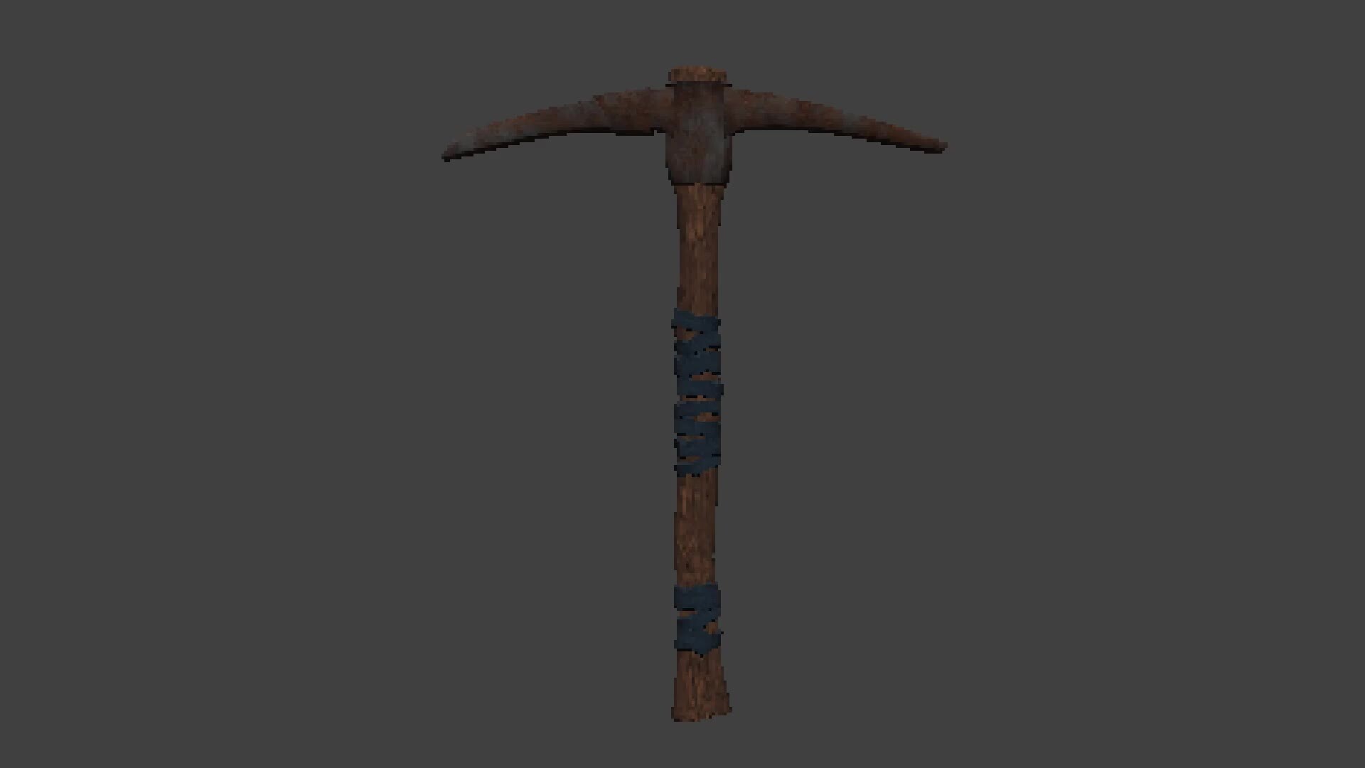 ArtStation - Second Attempt at PSX style: Pickaxe