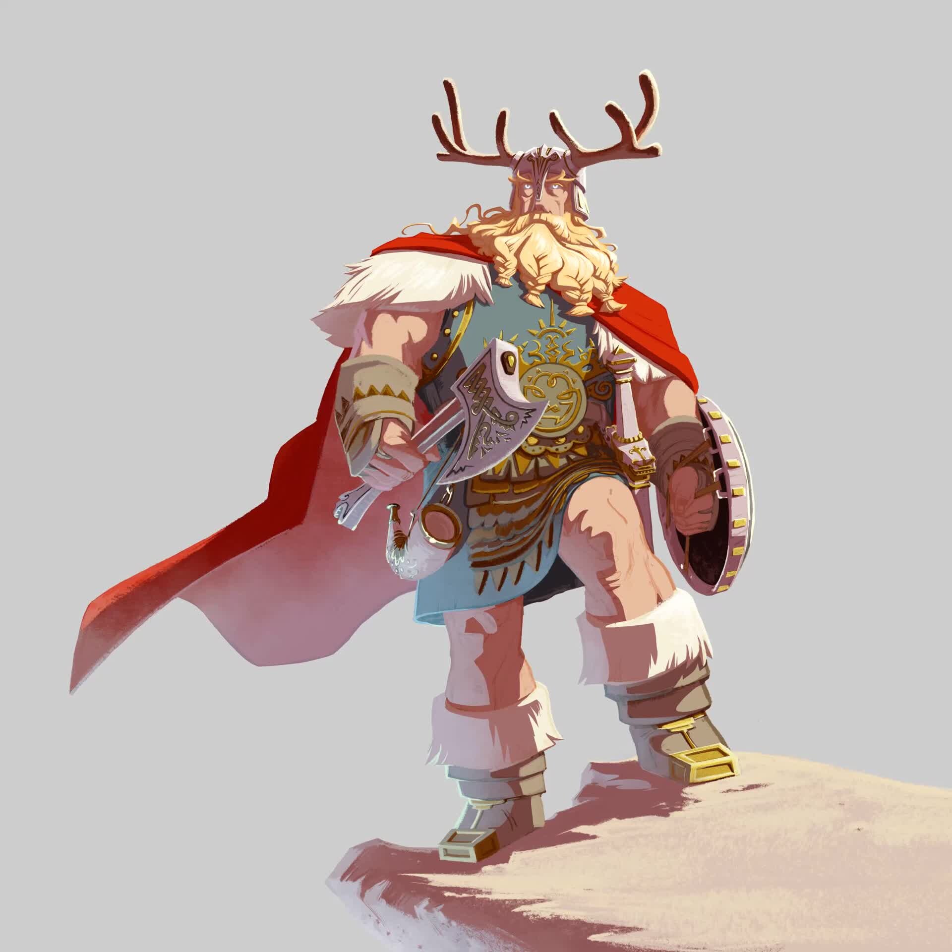 ArtStation - A Fantasy Hero