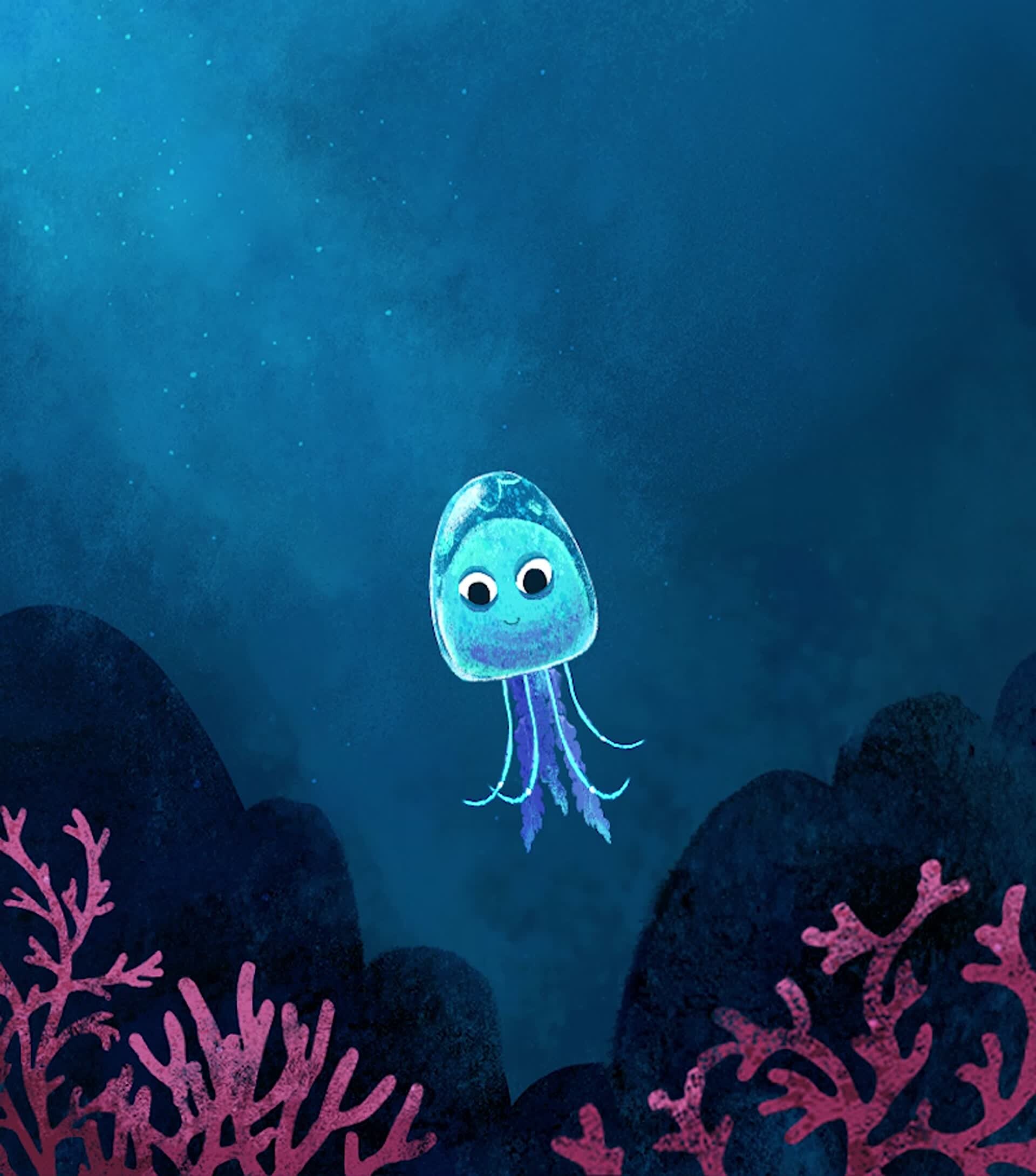 ArtStation - Jelly Fish Animation-Spine 2D