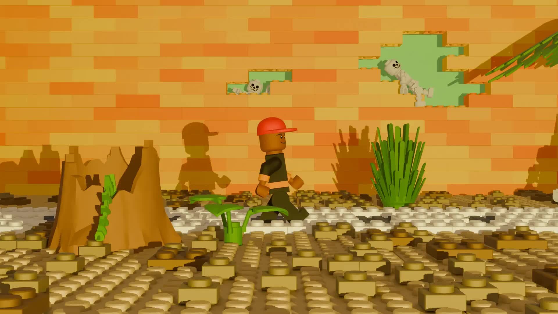 ArtStation - LEGO walk