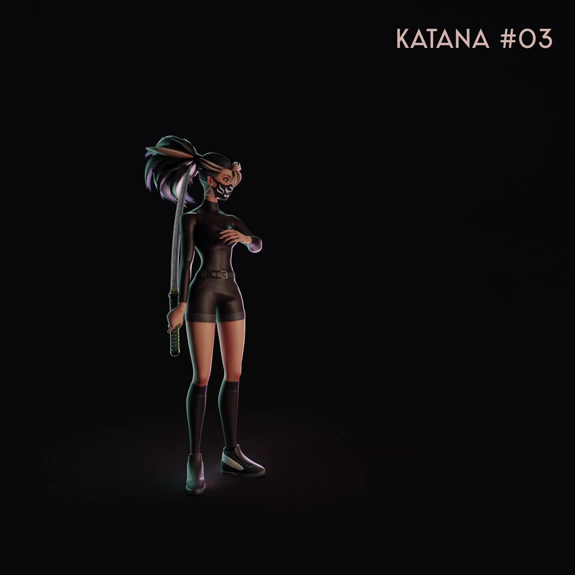 ArtStation - Katana combo N3