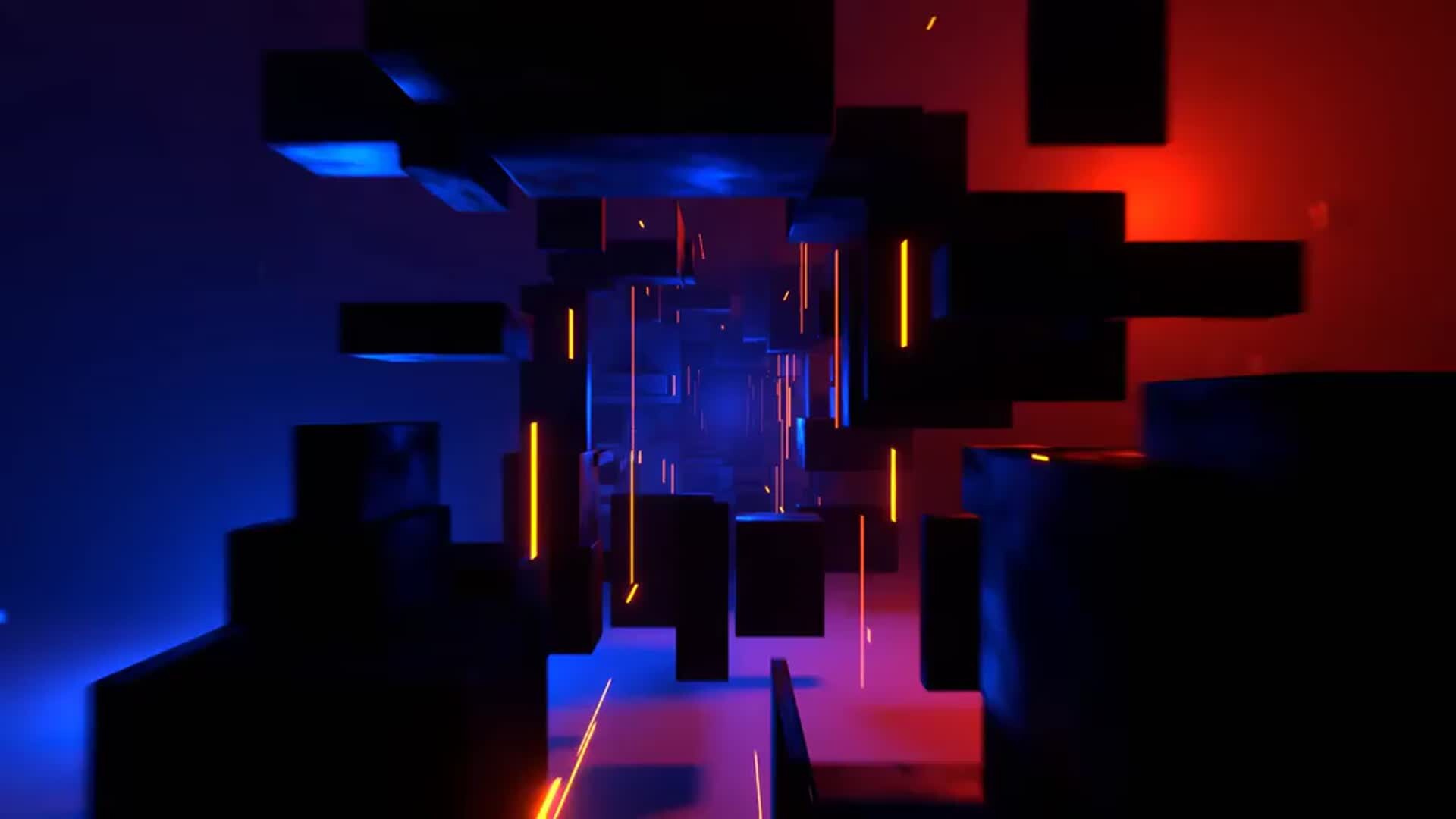 ArtStation - Abstract 3D loop animation -3