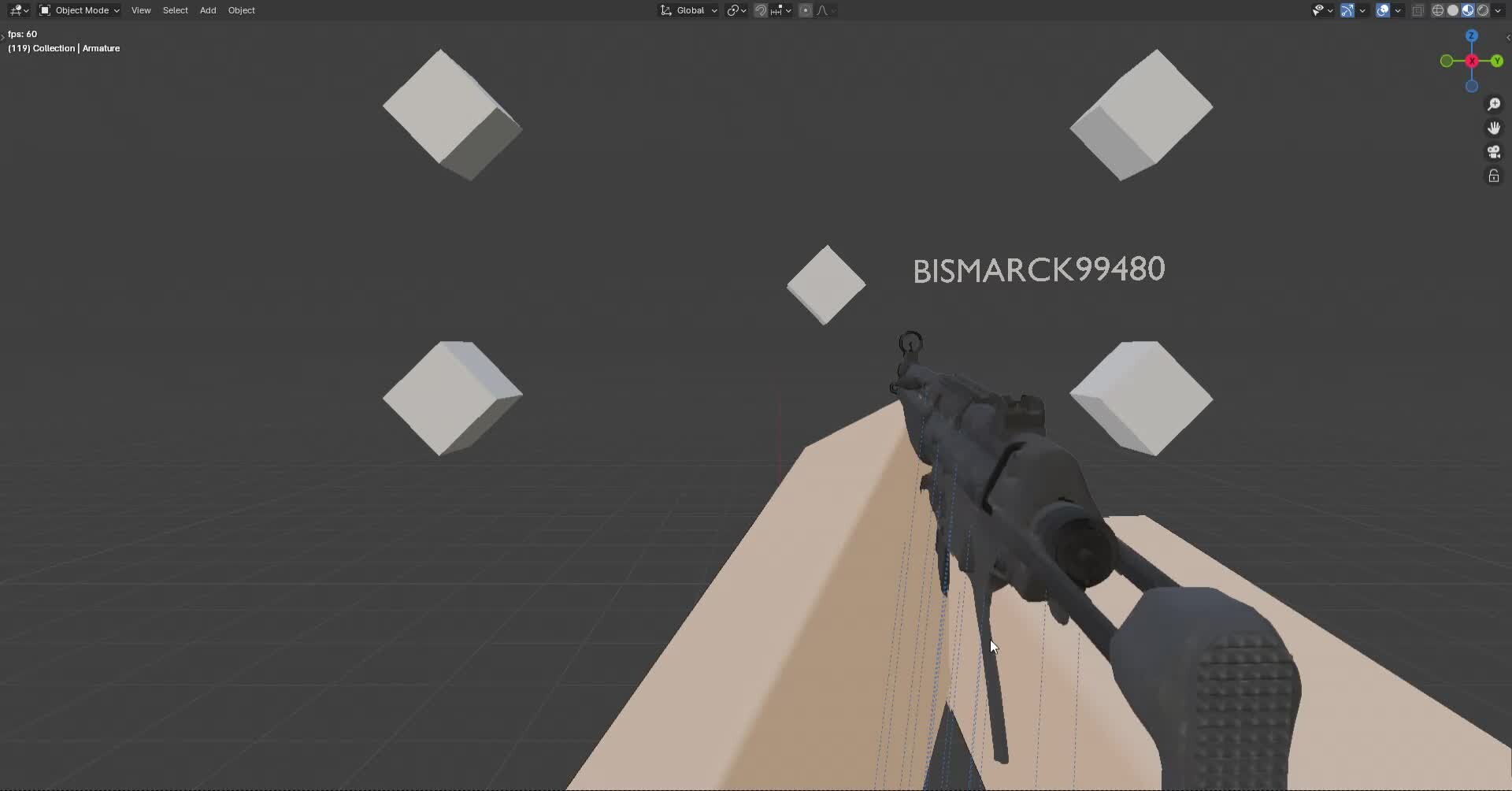 ArtStation - Shooting Mp5