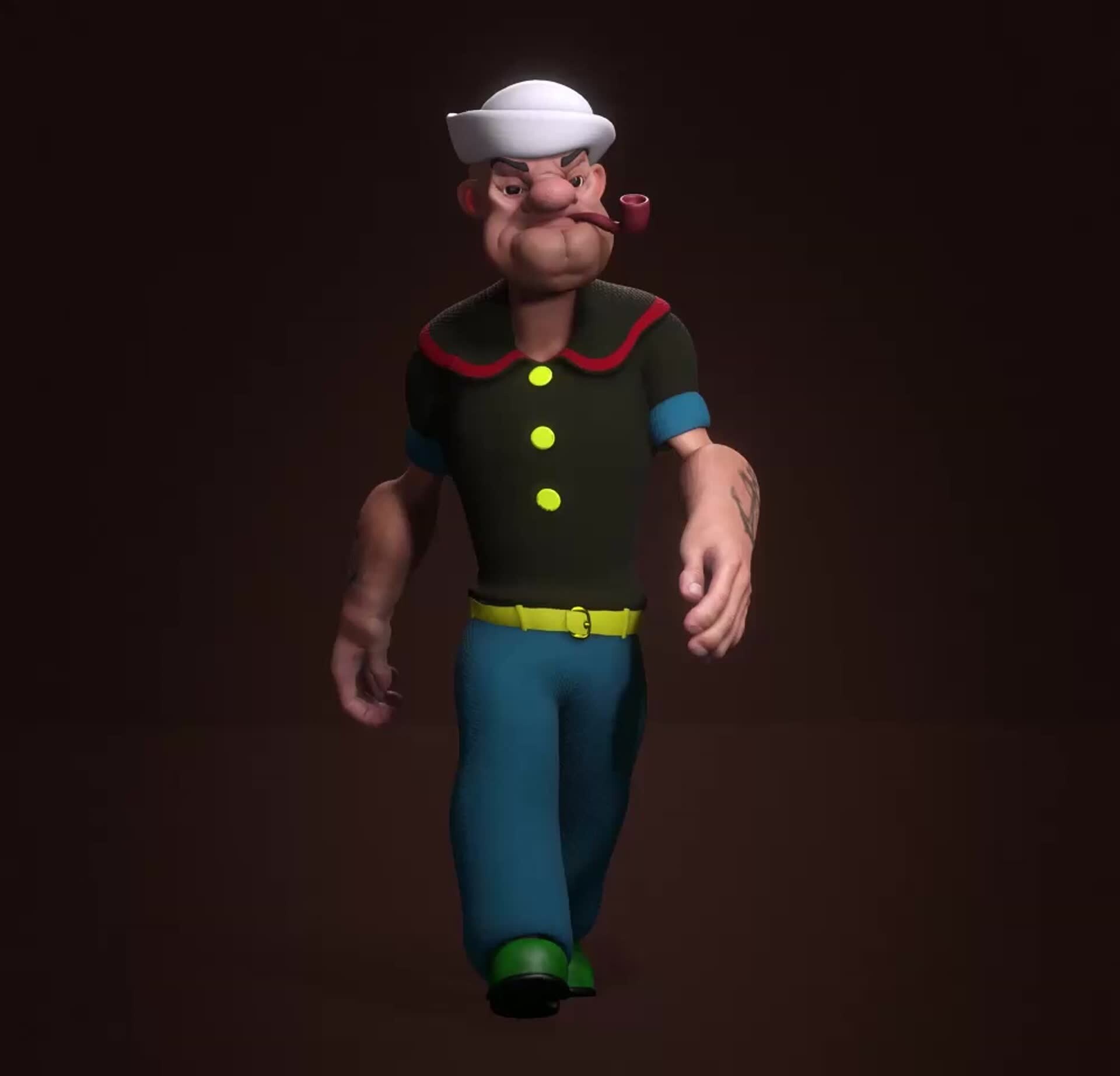 ArtStation - Popeye 3D character