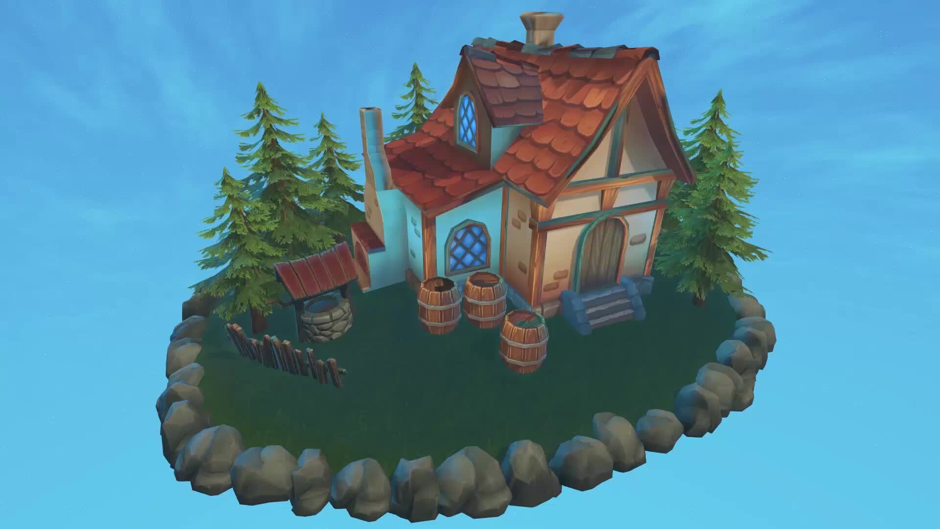 ArtStation - Unity environment scene showcase