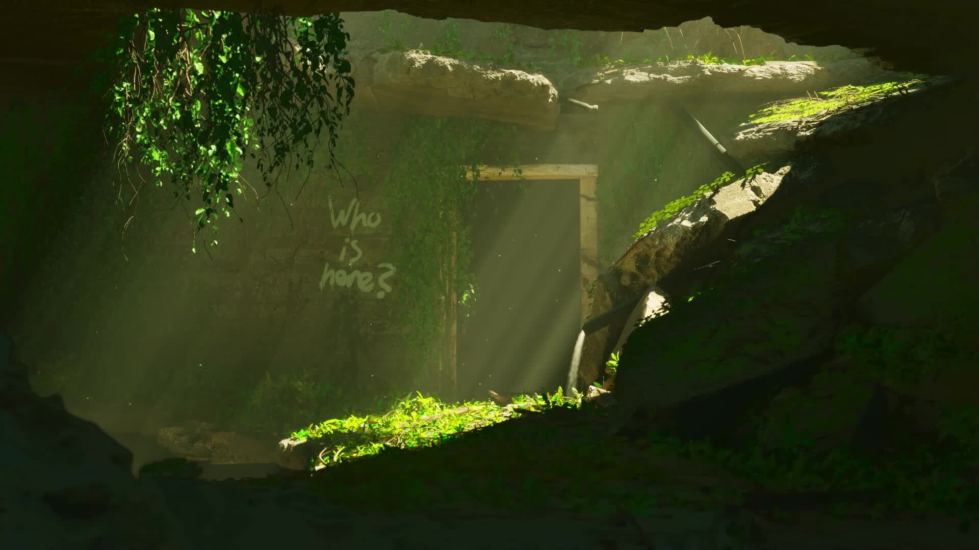 ArtStation - Overgrown building