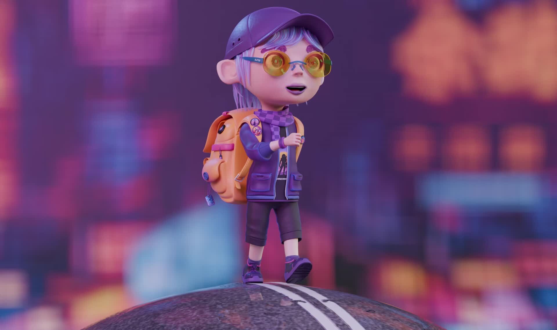 ArtStation - Character walk cycle animation