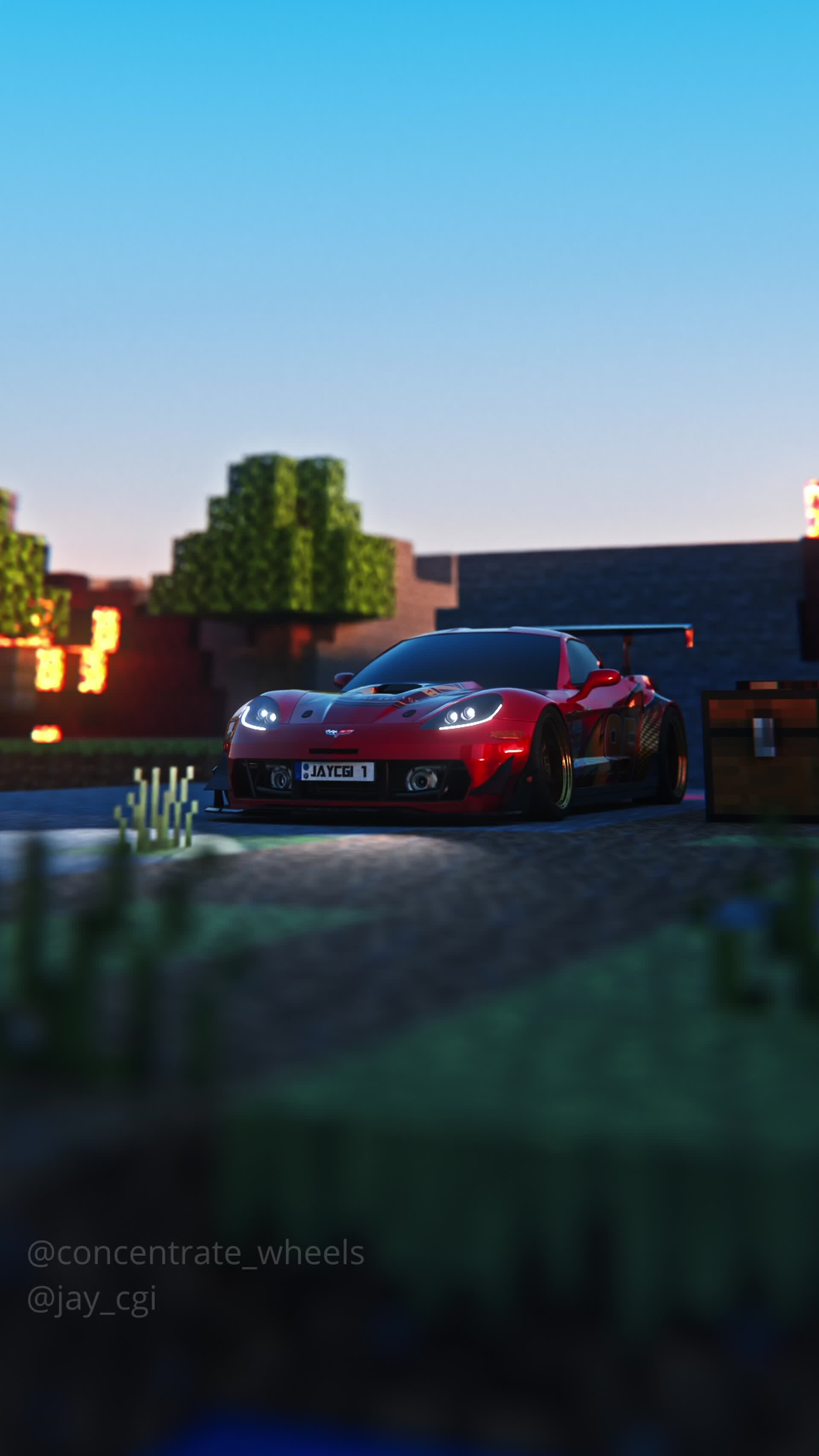 ArtStation - Minecraft x McQueen