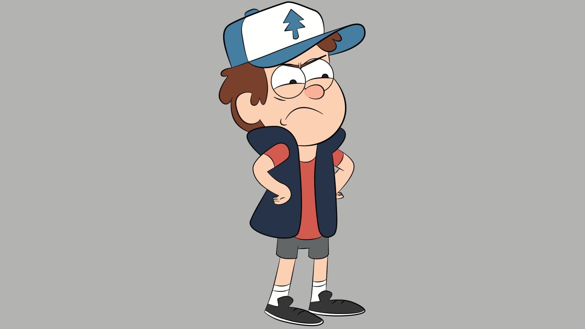ArtStation - diper being annoyed from gravity falls