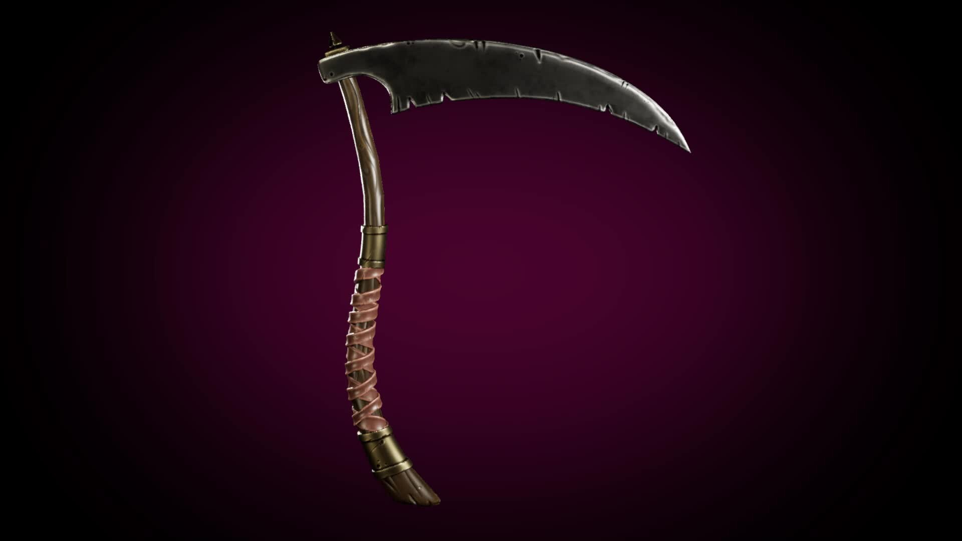 ArtStation - Stylized Scythe