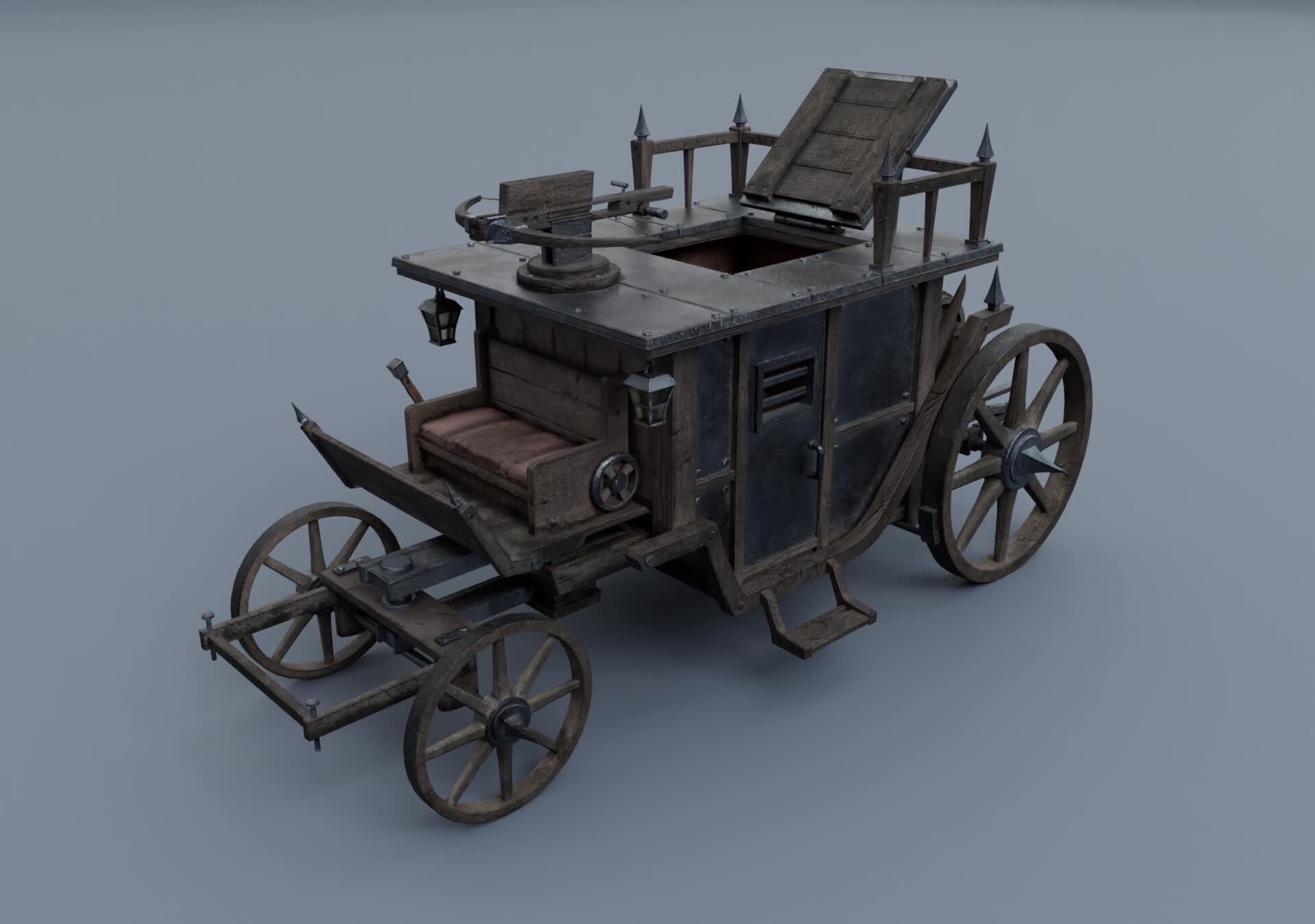 ArtStation - Crossbow Carriage
