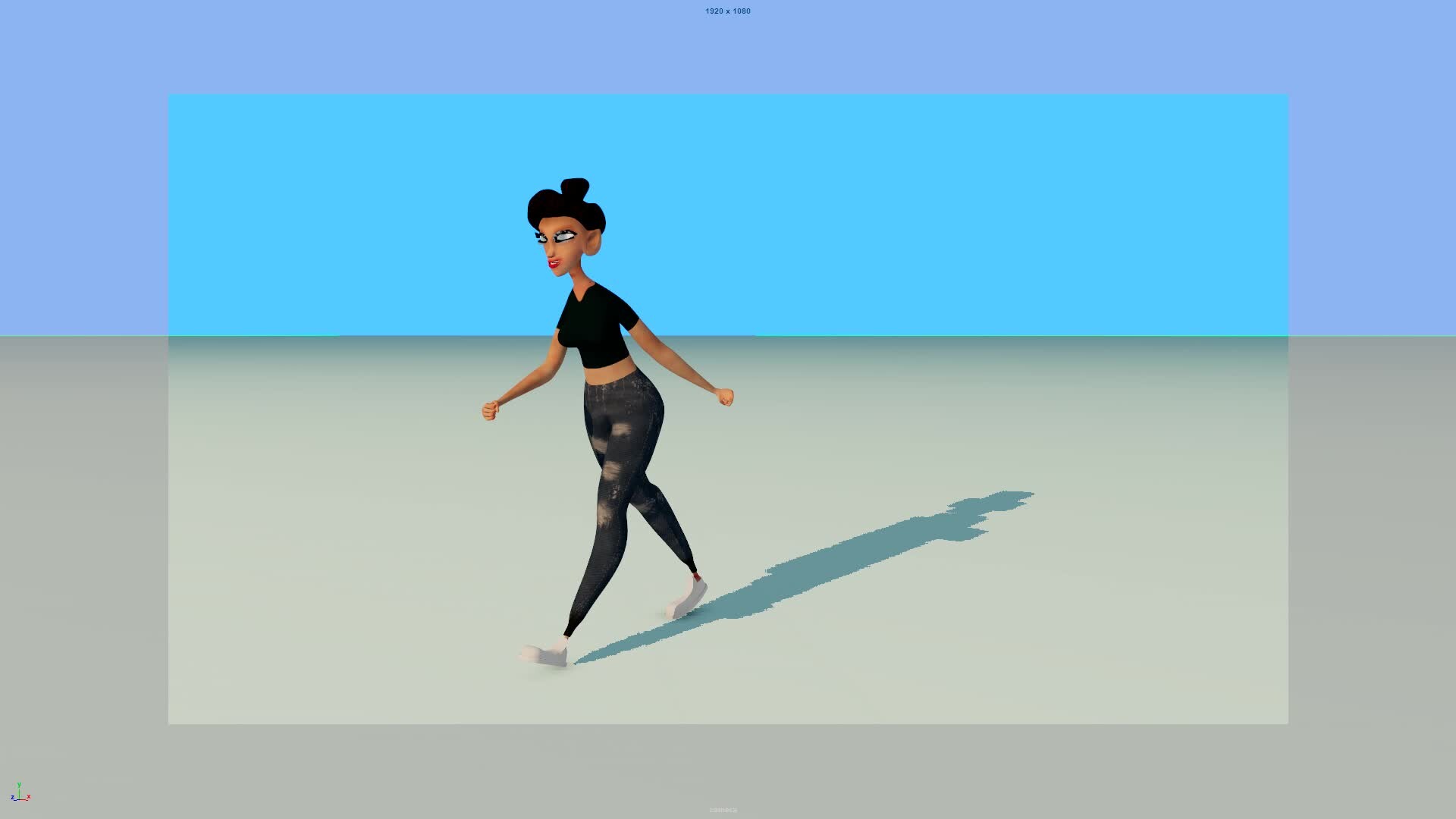 ArtStation - Female angry Walk cycle