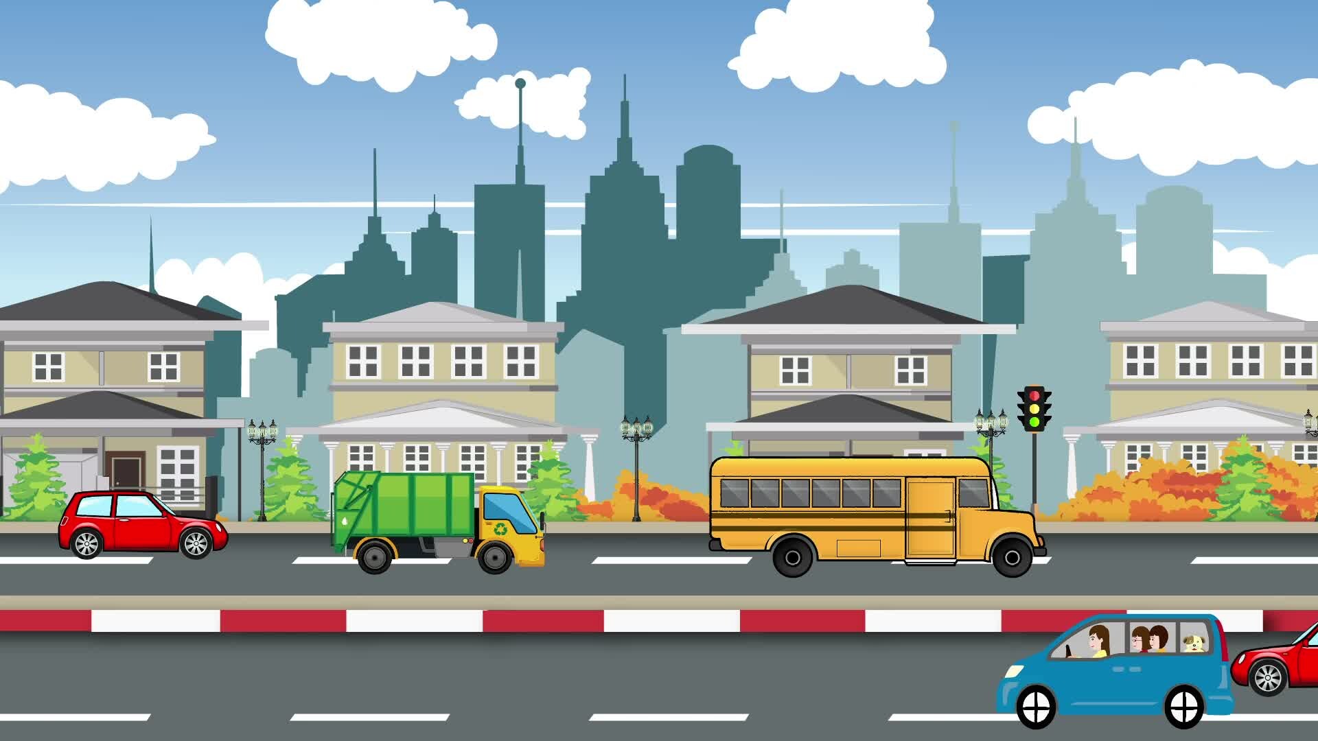 ArtStation - 2D Car Animation