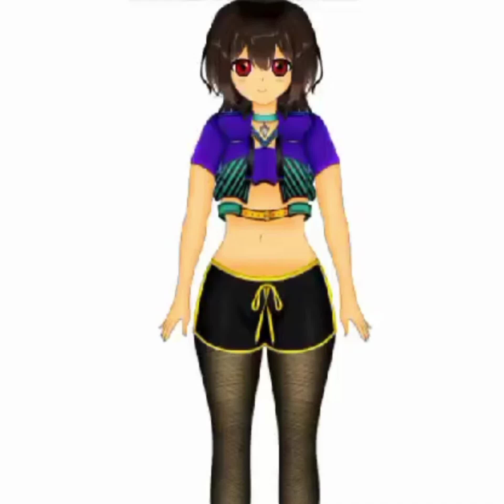 ArtStation - Custom 2D Model for VTuber - Client Commission