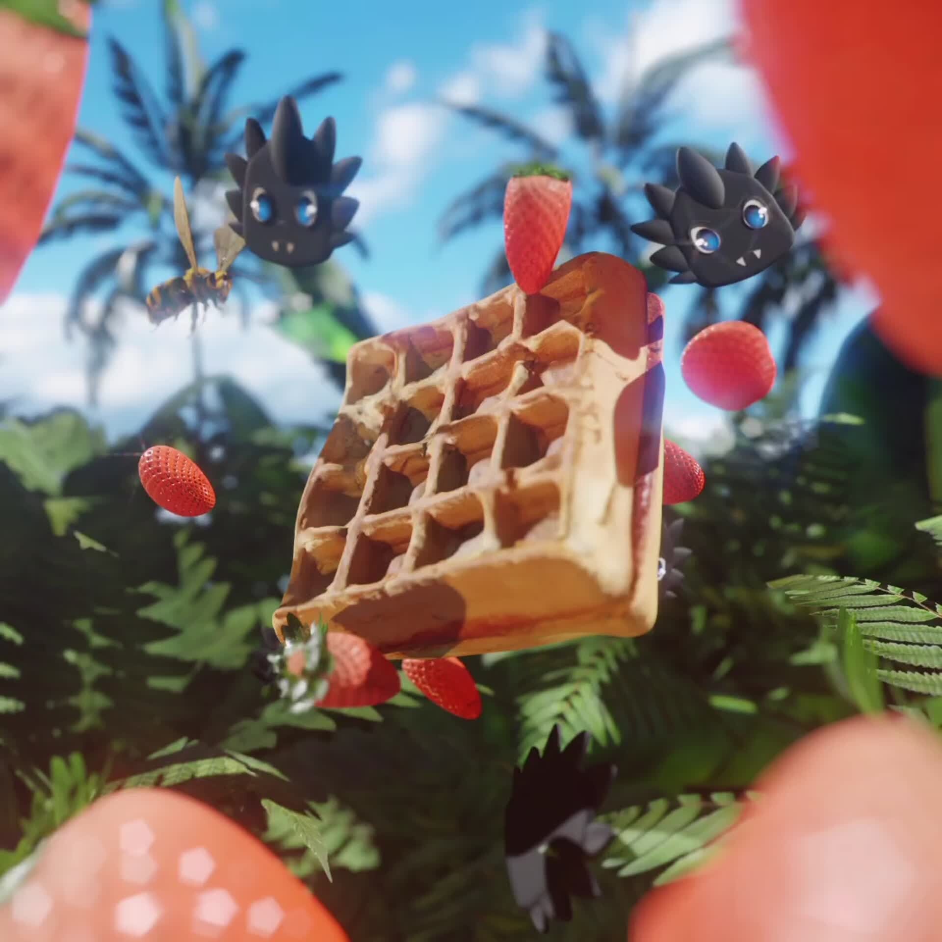 ArtStation - [Commission] BLACCKDRAGON x WAFFLES