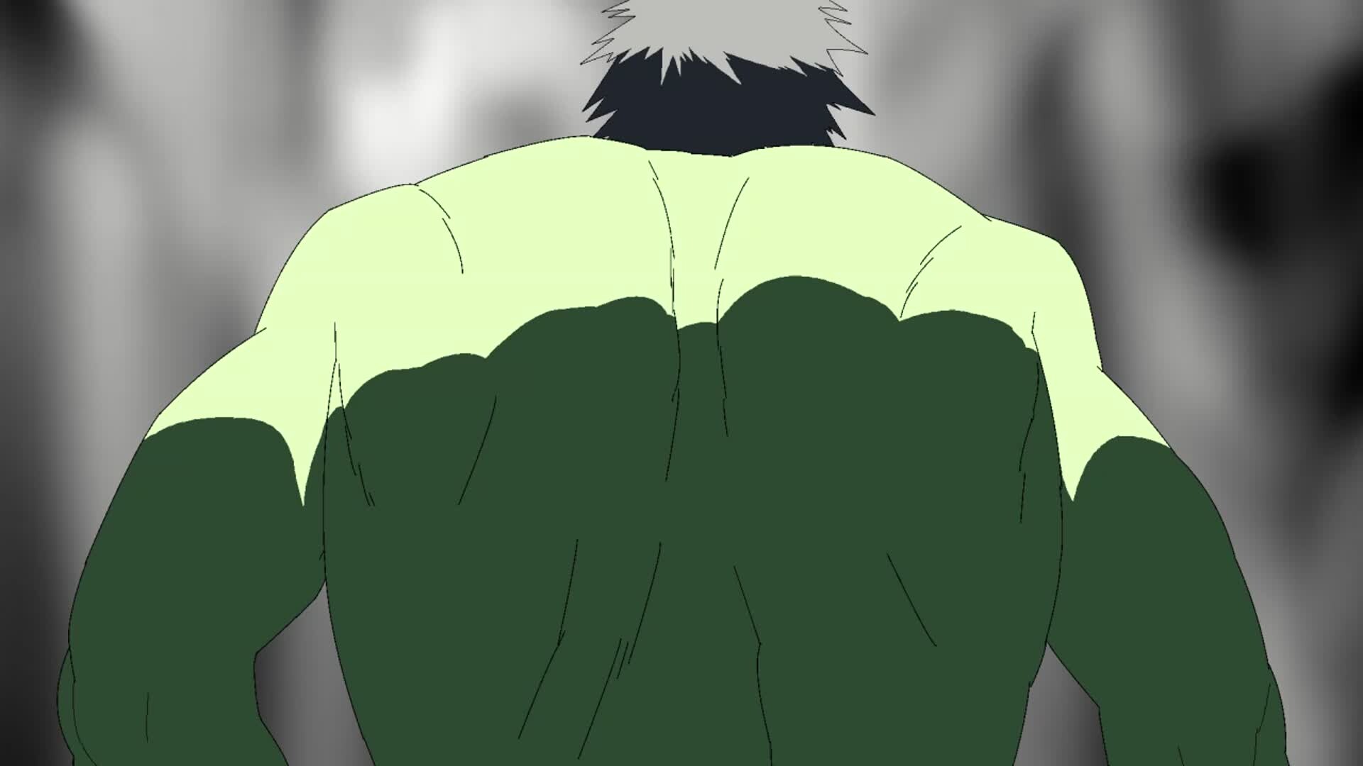 ArtStation - Hulk Walking animation 1