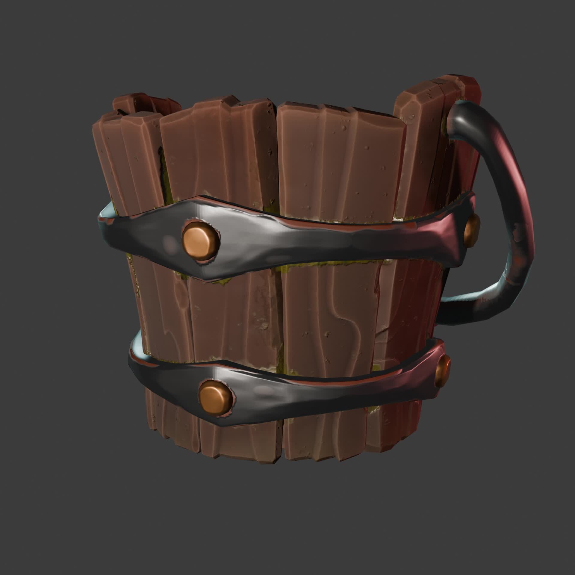 ArtStation - Stylized Bucket