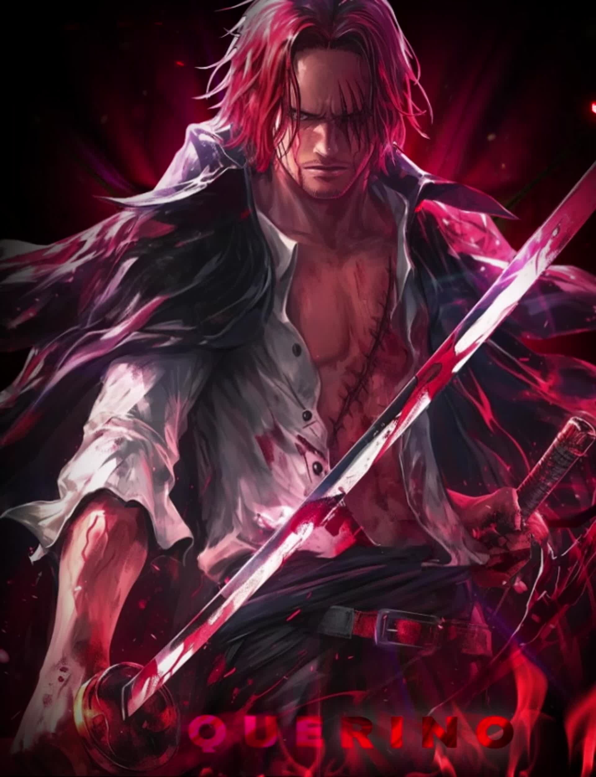 ArtStation - Shanks [One Piece] - Steam Artwork