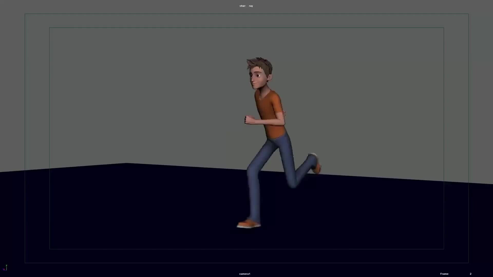 ArtStation - Character run cycle