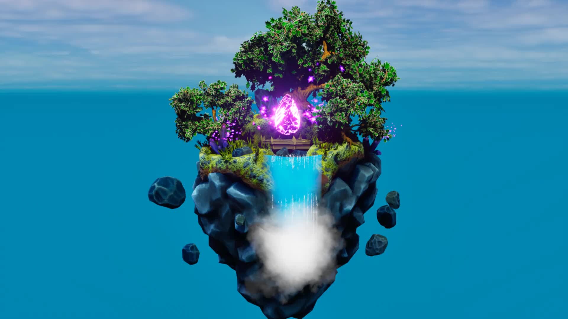 ArtStation - Stylized Floating Island