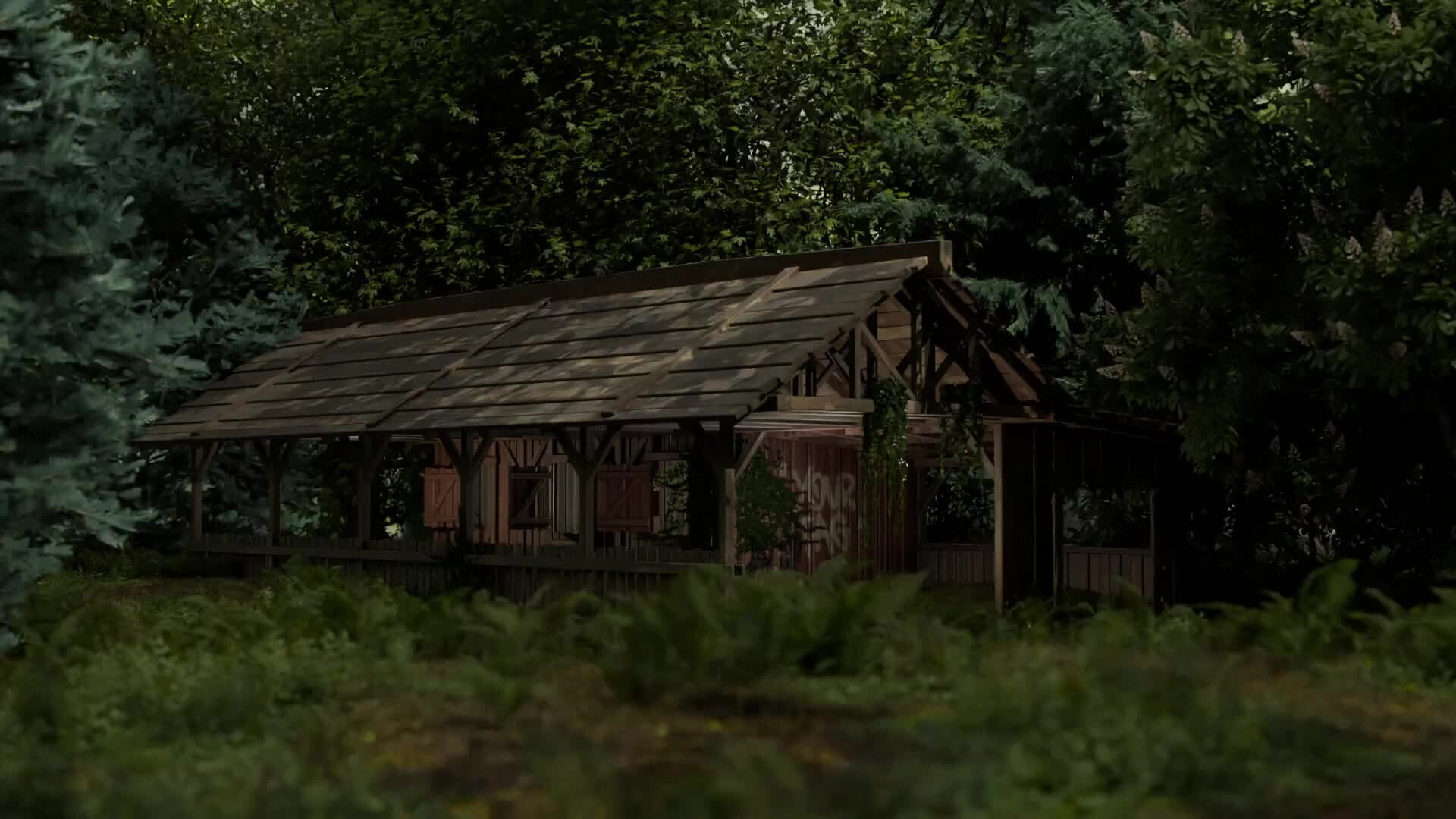 ArtStation - Cinematic Forest scene , model and rendered in blender