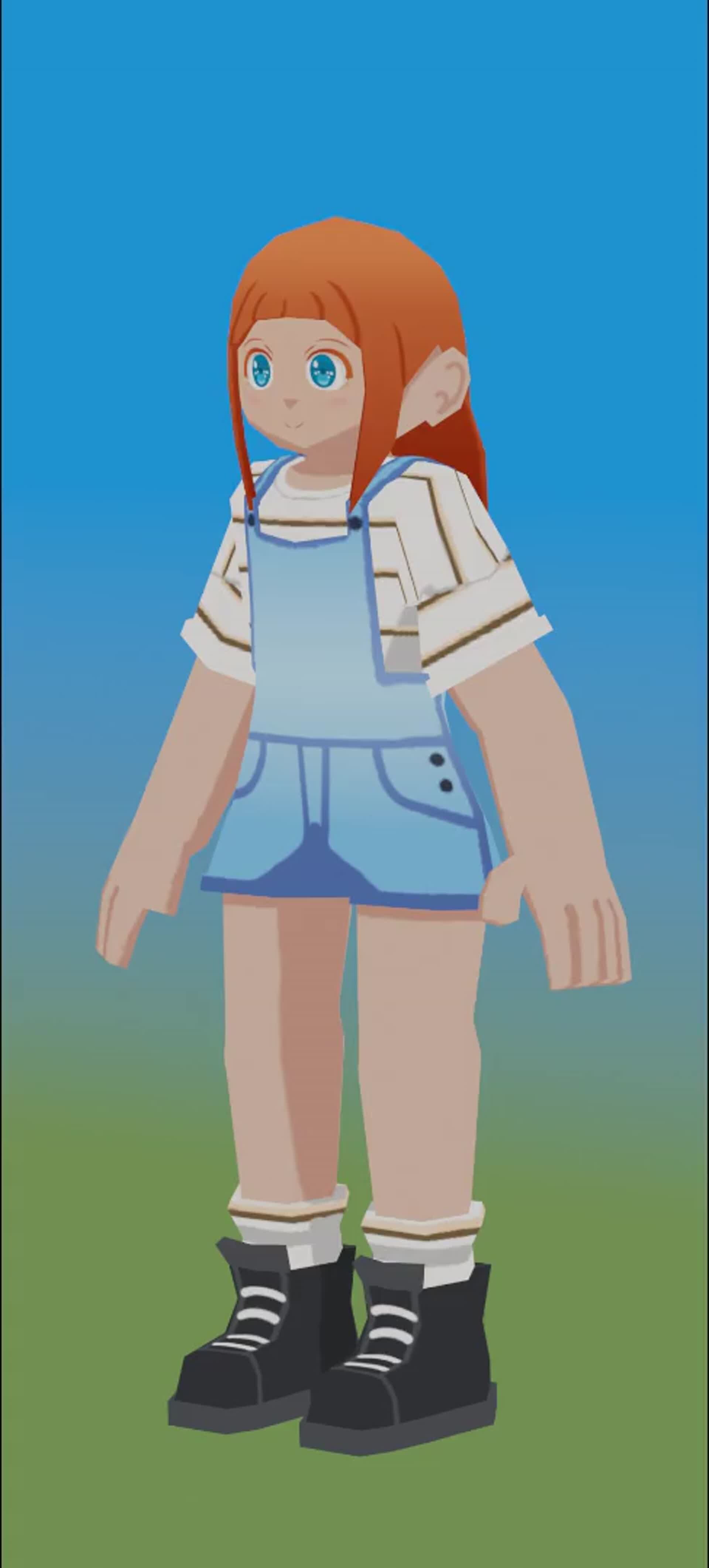 ArtStation - Redhead Gal Animation