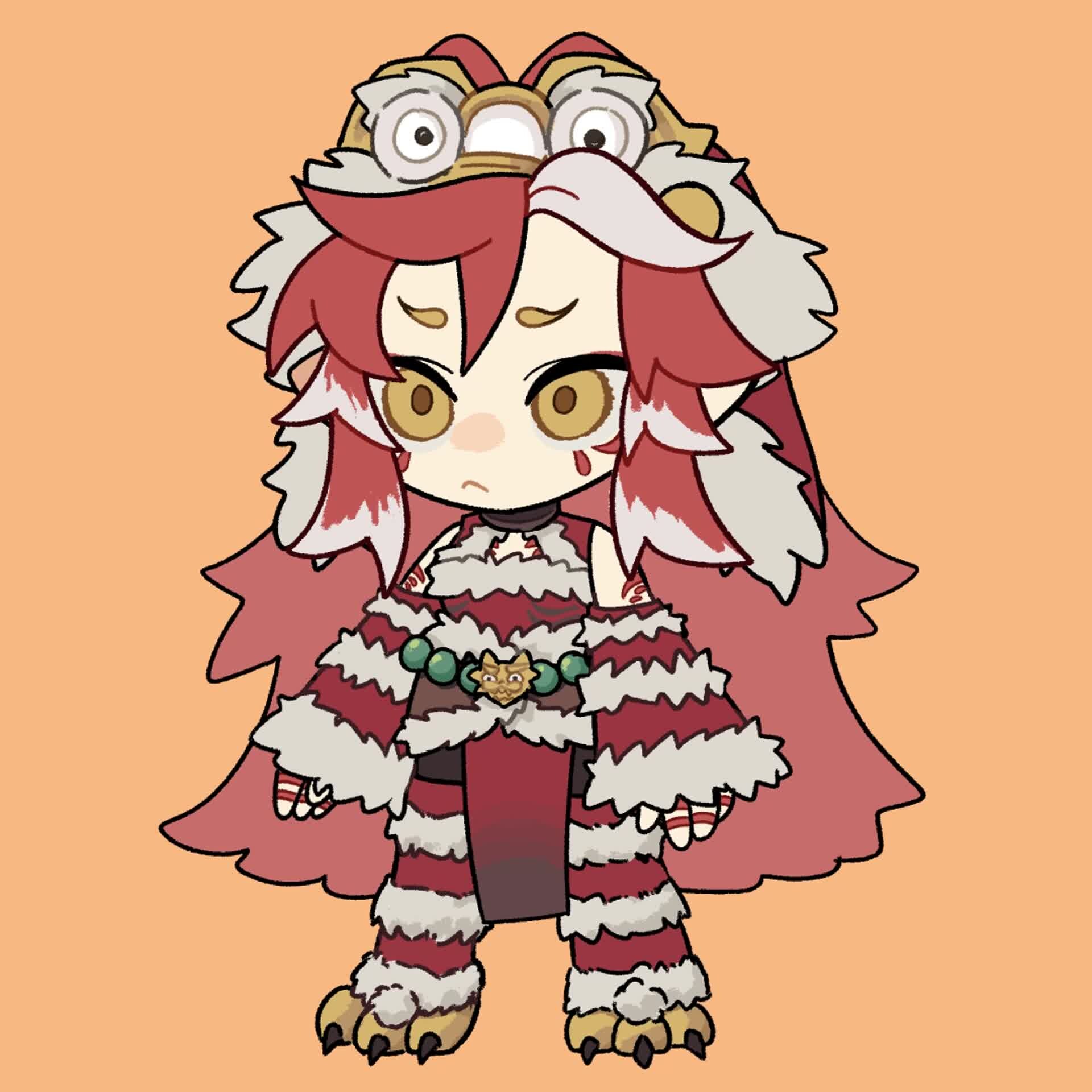 ArtStation - Artfight 2024 - Nian beast