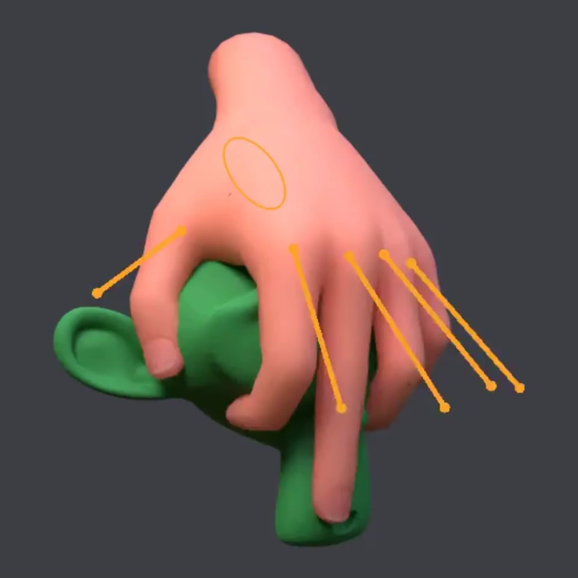 ArtStation - AutoGrip Hand Rigging Add-On