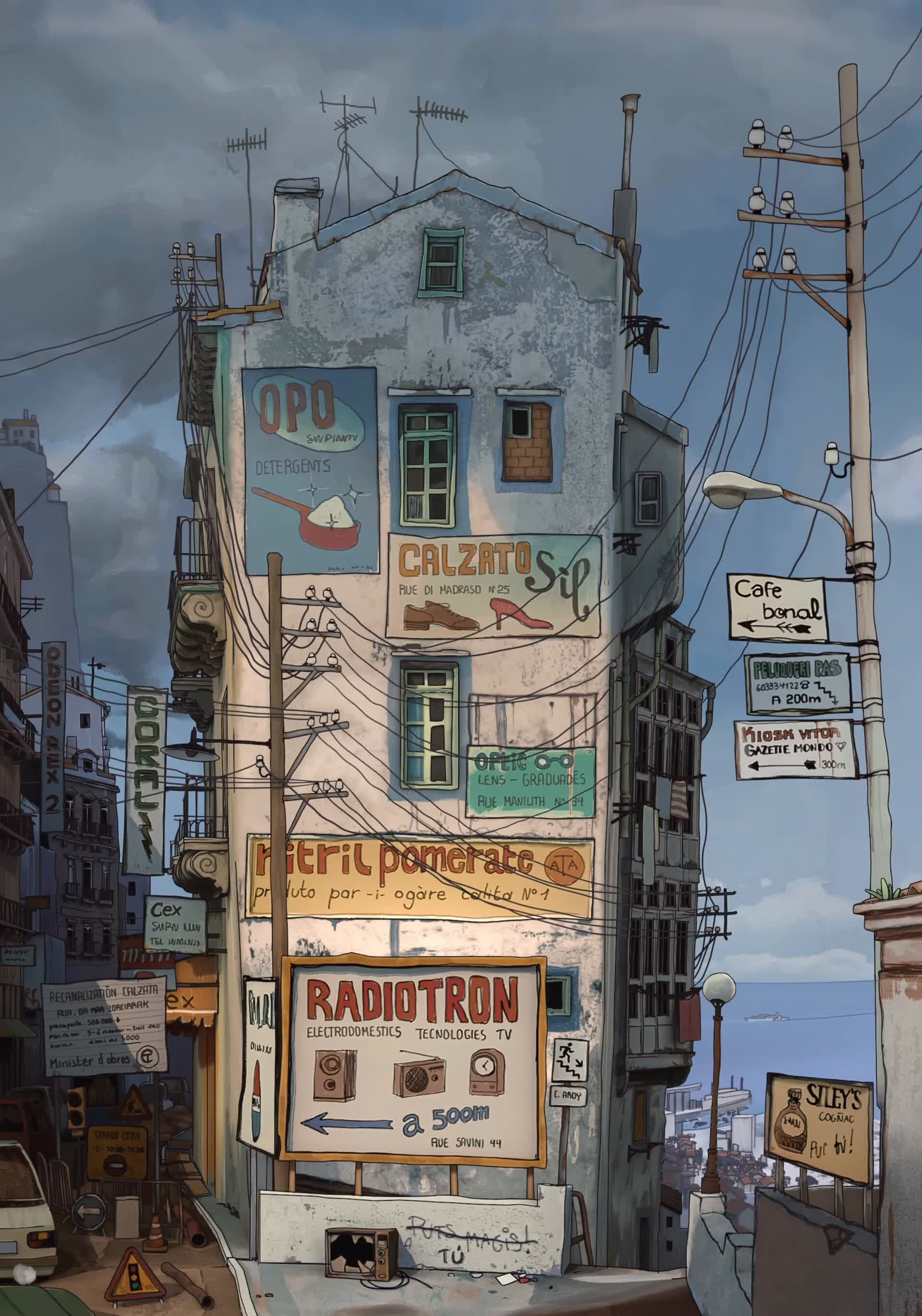 ArtStation - 'Cloudy Day' - 3D Environment Recreation