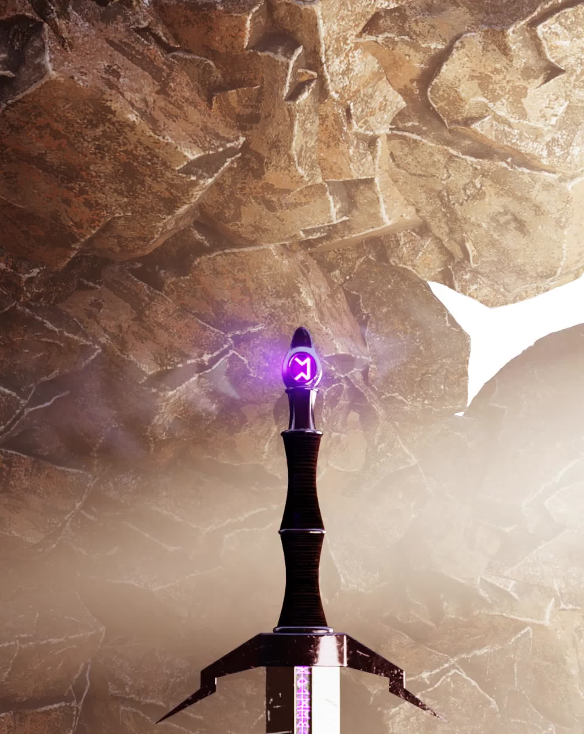 ArtStation - Sword In The Stone 💜