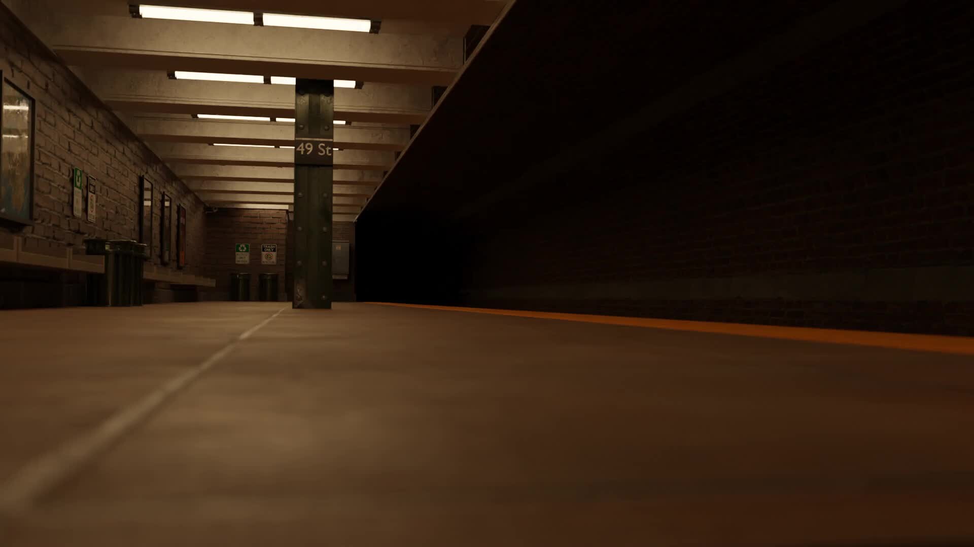 ArtStation - Empty Subway Station