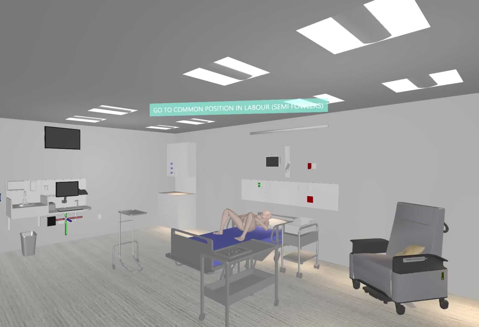 ArtStation - Mechanism of Normal Childbirth using VR