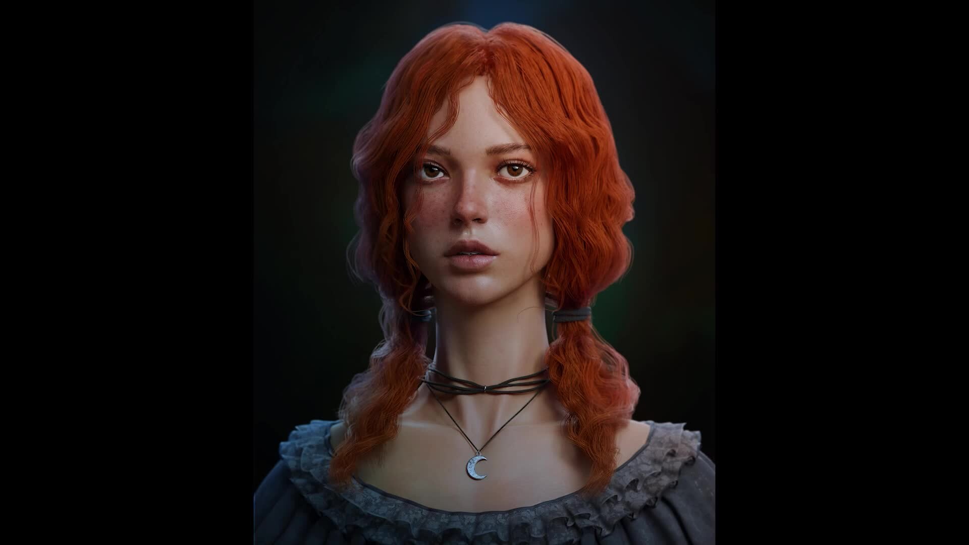 ArtStation - 3D girl potrait