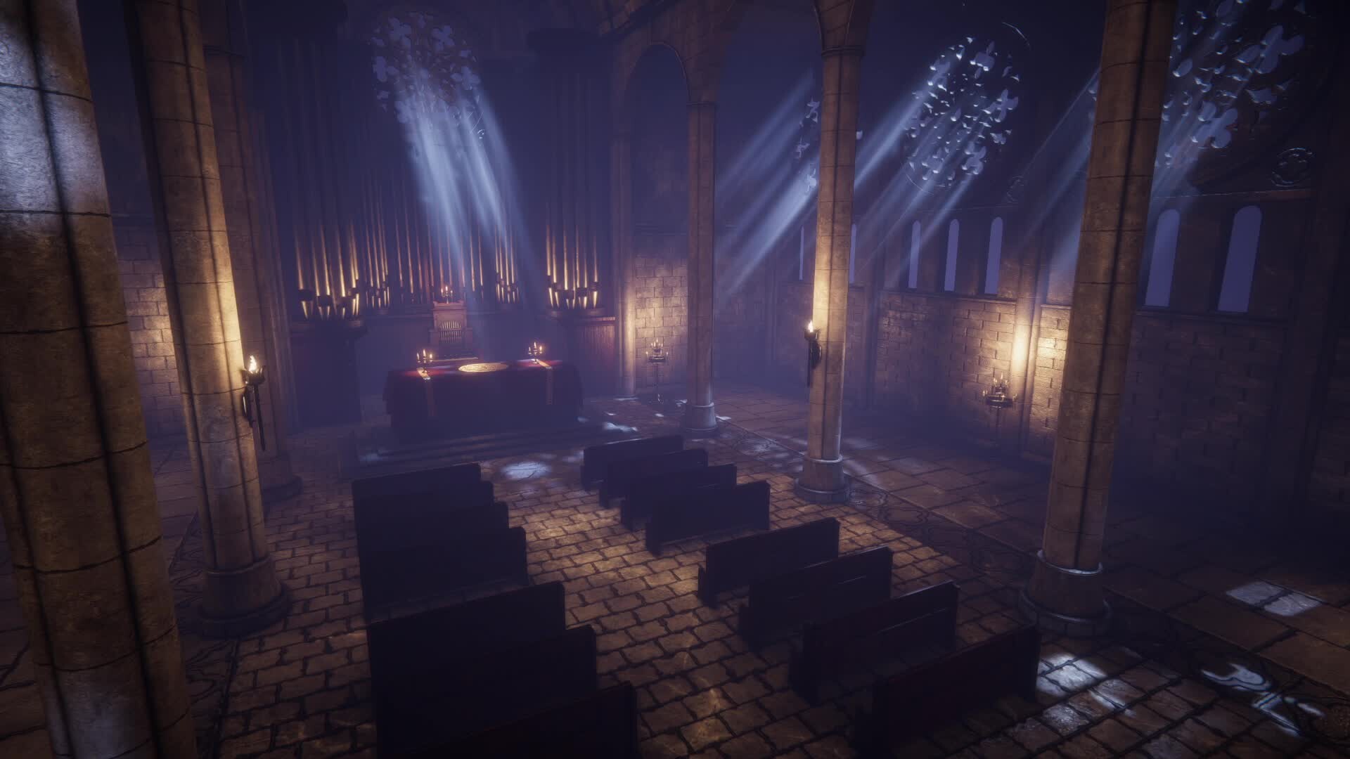 ArtStation - Gothic Cathedral - Unity Engine 3D Game Environment