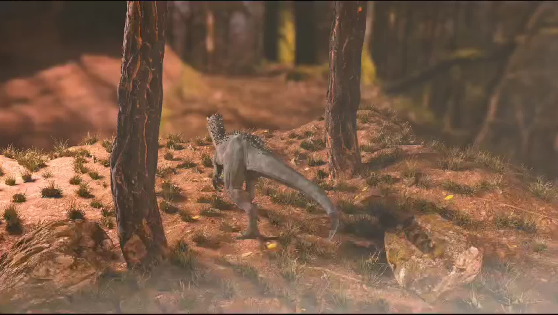 ArtStation - Indominus Rex animation