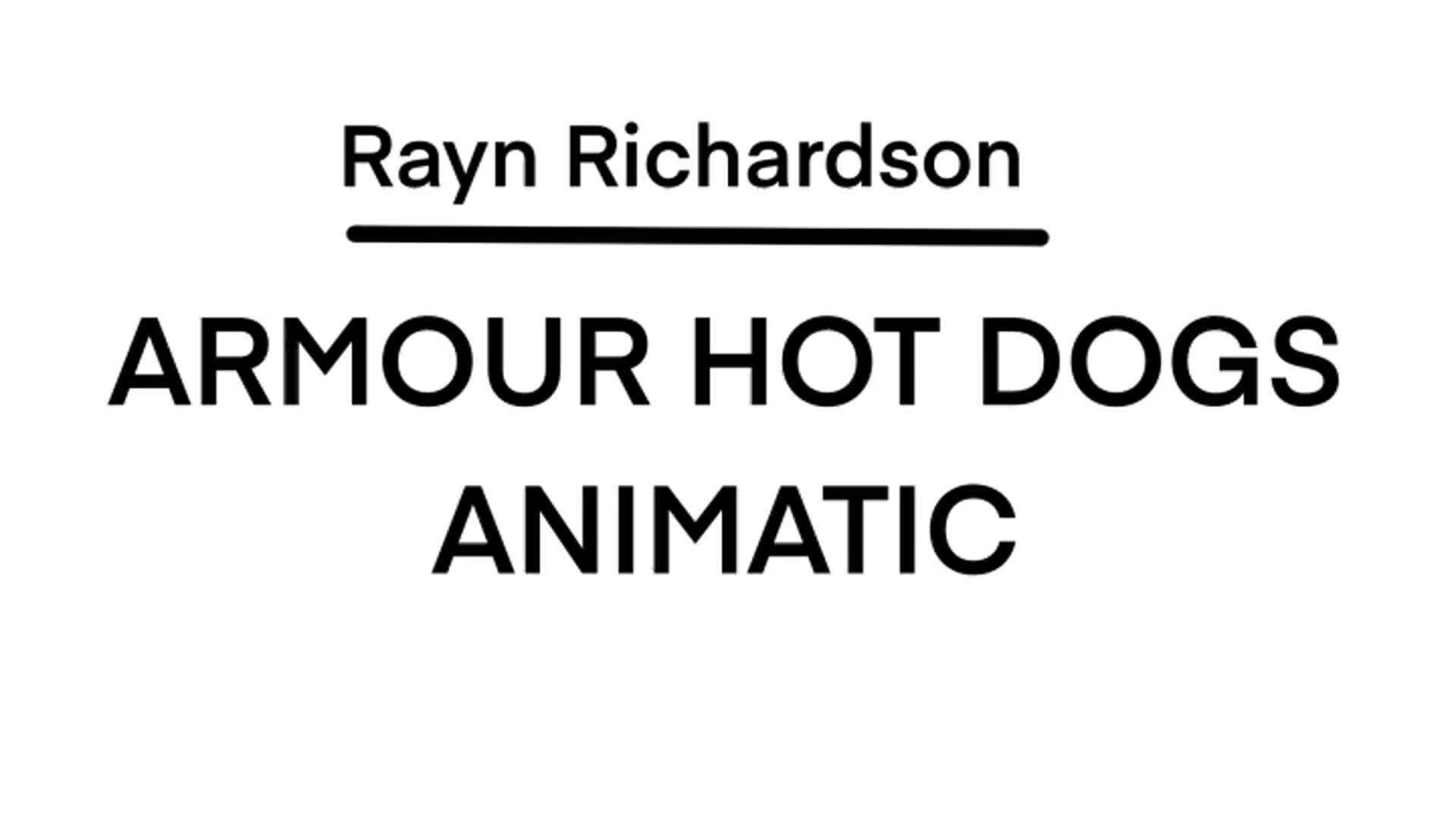 ArtStation - Armour Hot Dogs Animatic