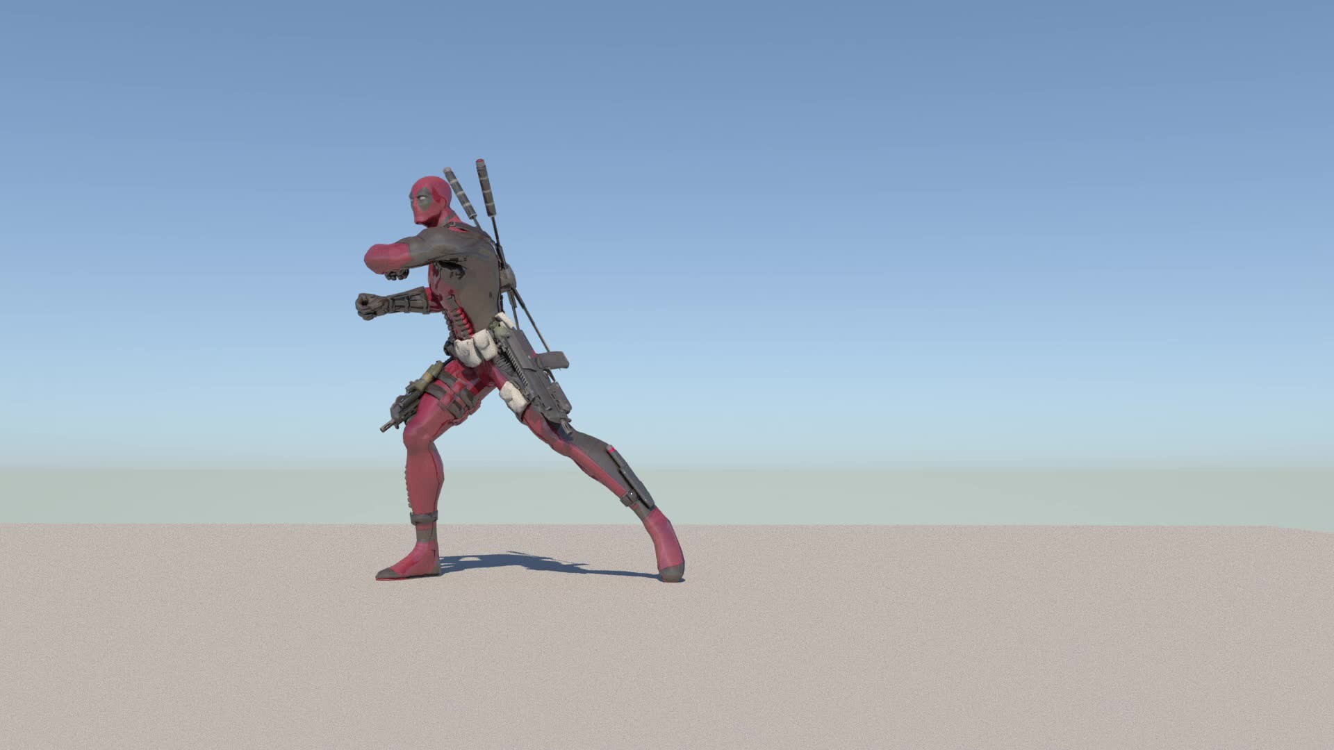 ArtStation - DEADPOOL ANIMATION