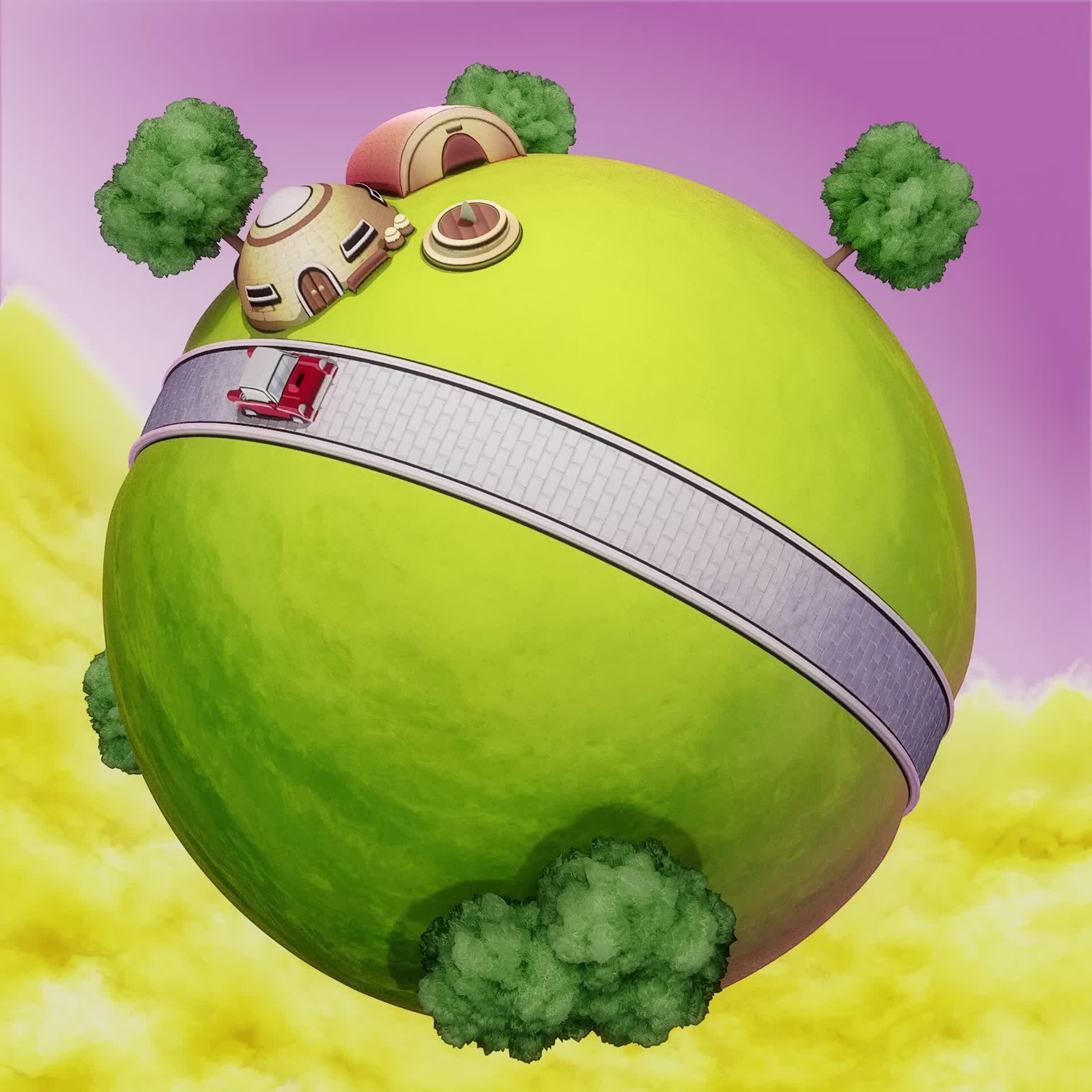 ArtStation - King Kai Planet