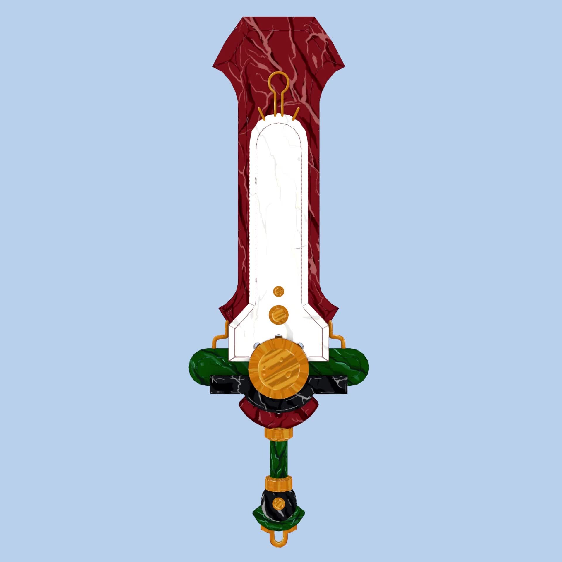 ArtStation - The veined marble sword