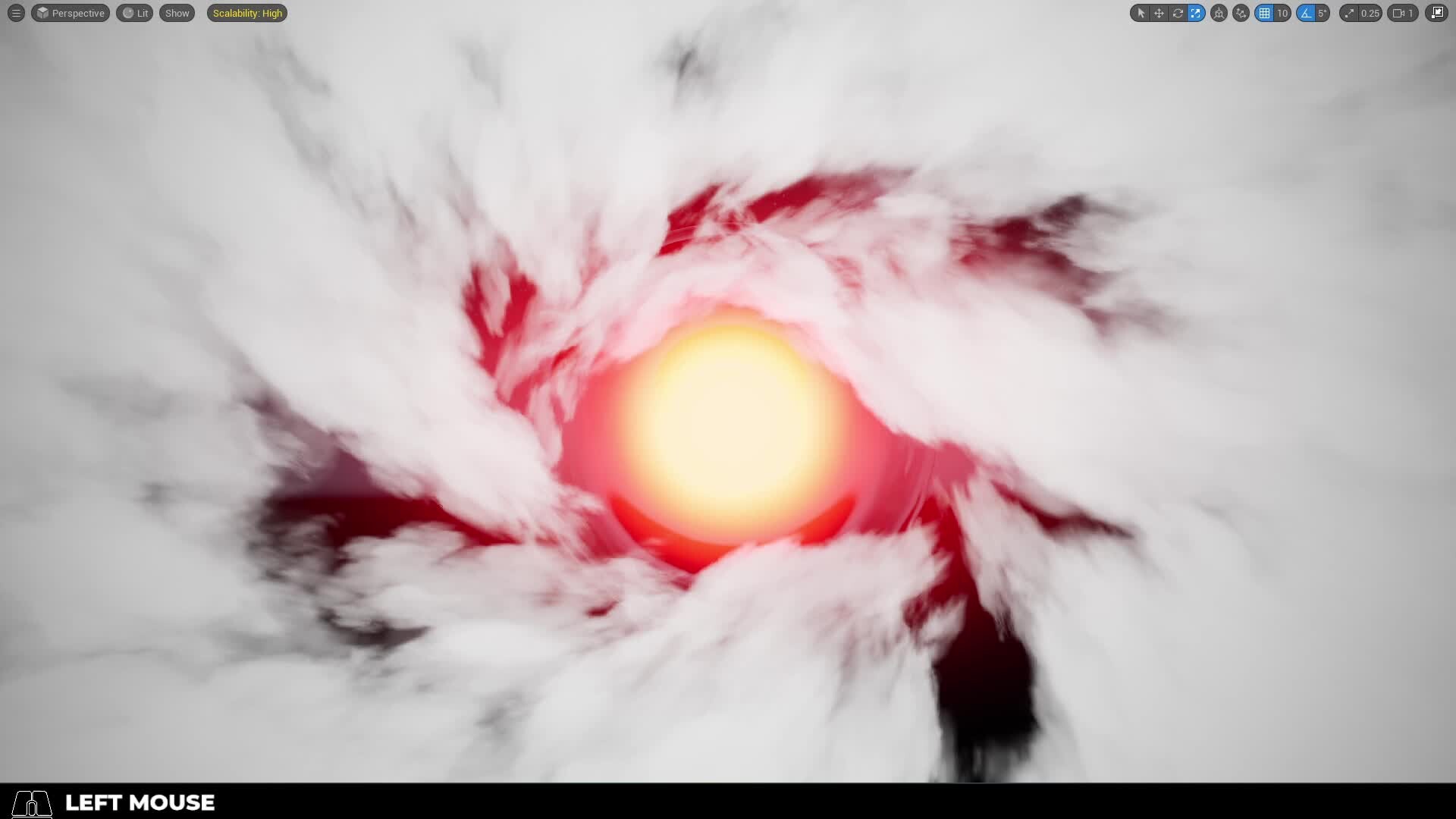 ArtStation - Black-Hole Gravity Cloud Vortex